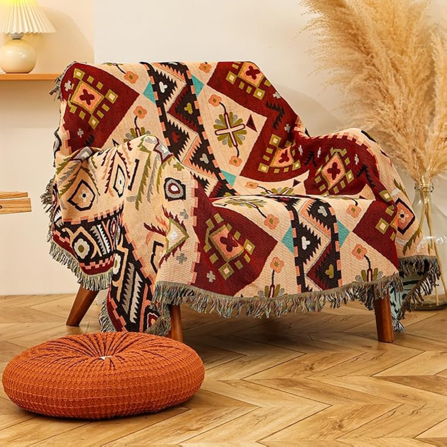 Amazon.com: Shesyuki Southwest Boho Throw Blankets Aztec Bohemian ...