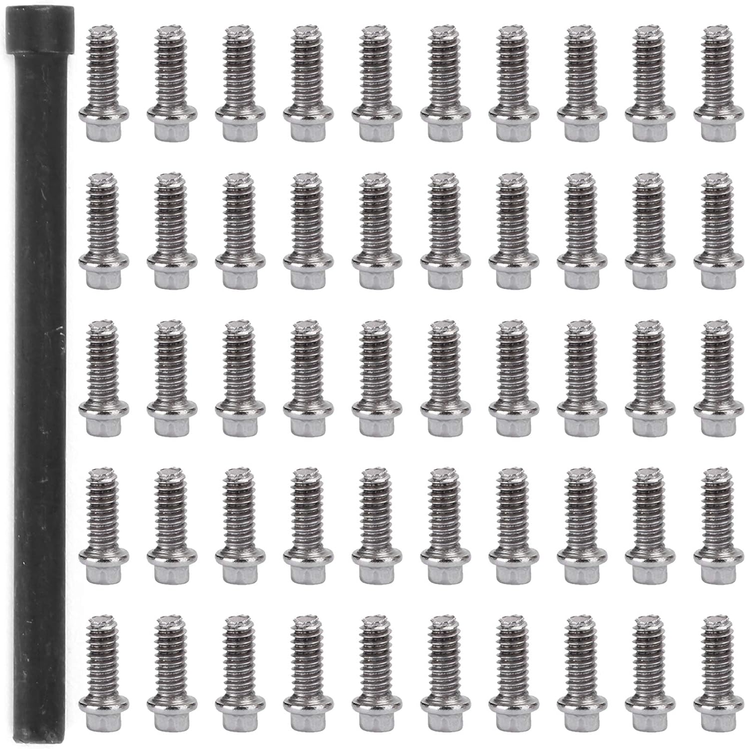 Amazon.com: Drfeify 50PCS 1/10 Scale RC Car Wheel Screw Kits Ball Head ...