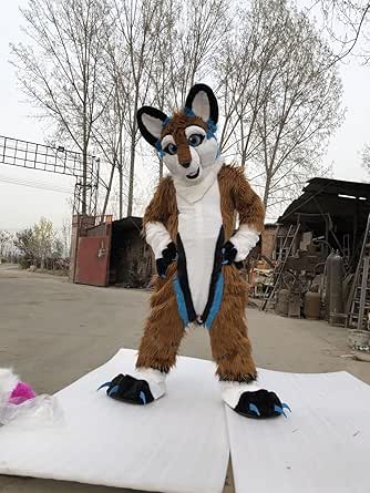 Amazon.com: LA IN STOCK Cat Dog Catfooted Prop Fursuit Kigurumi Furry ...