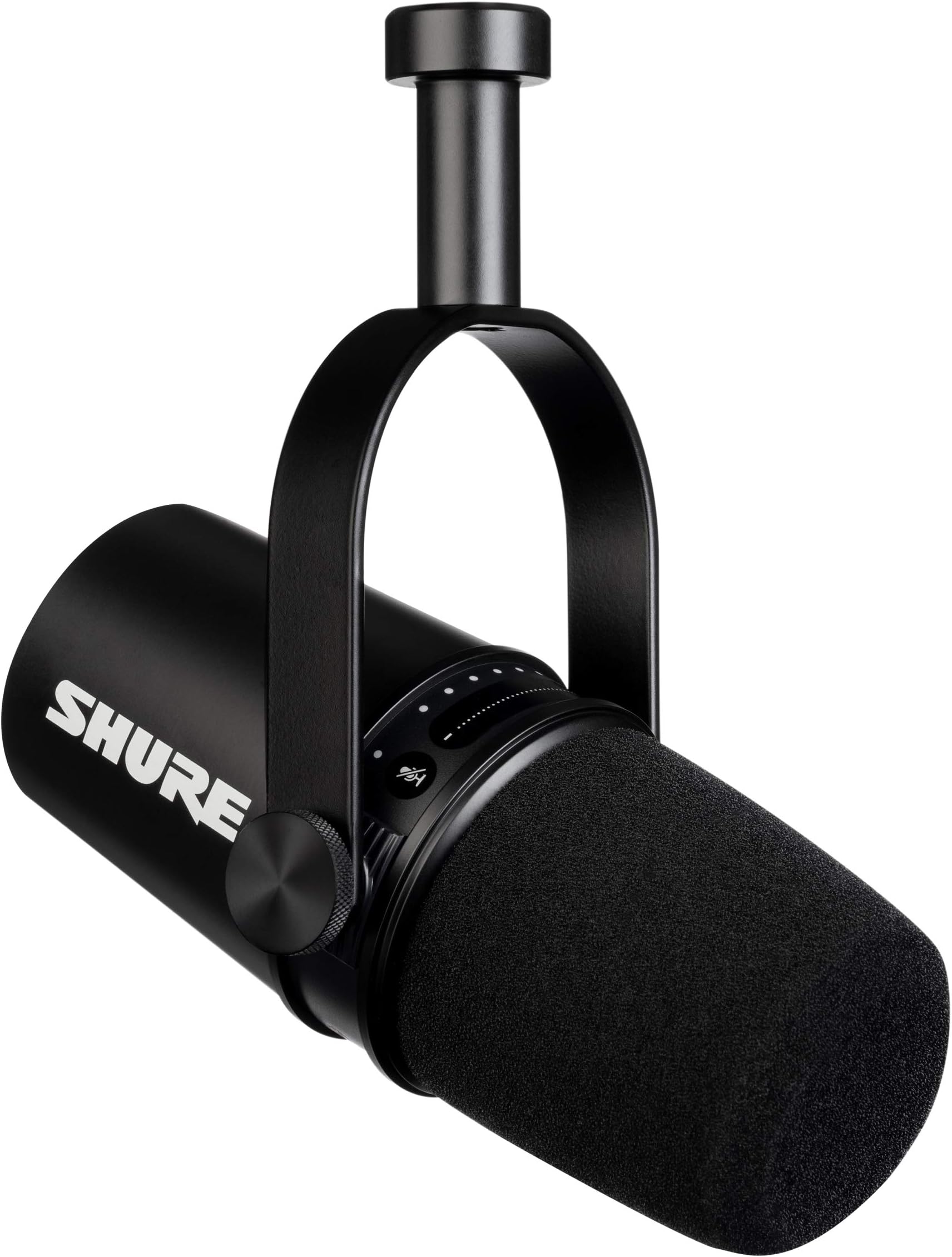 Shure MV7 USB Microphone for Podcasting, Recording, Live Streaming ...