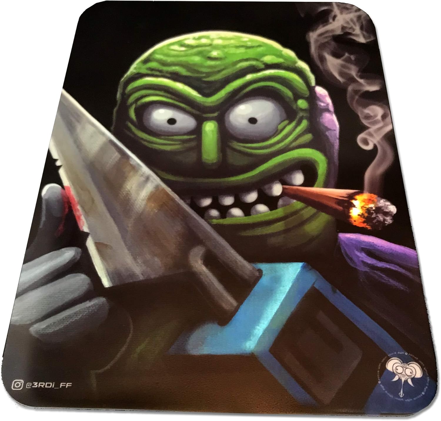 Amazon.com: 3RDi Silicone Dab Mat / 8"x 11" / Non Stick Surface/Dab Pad ...