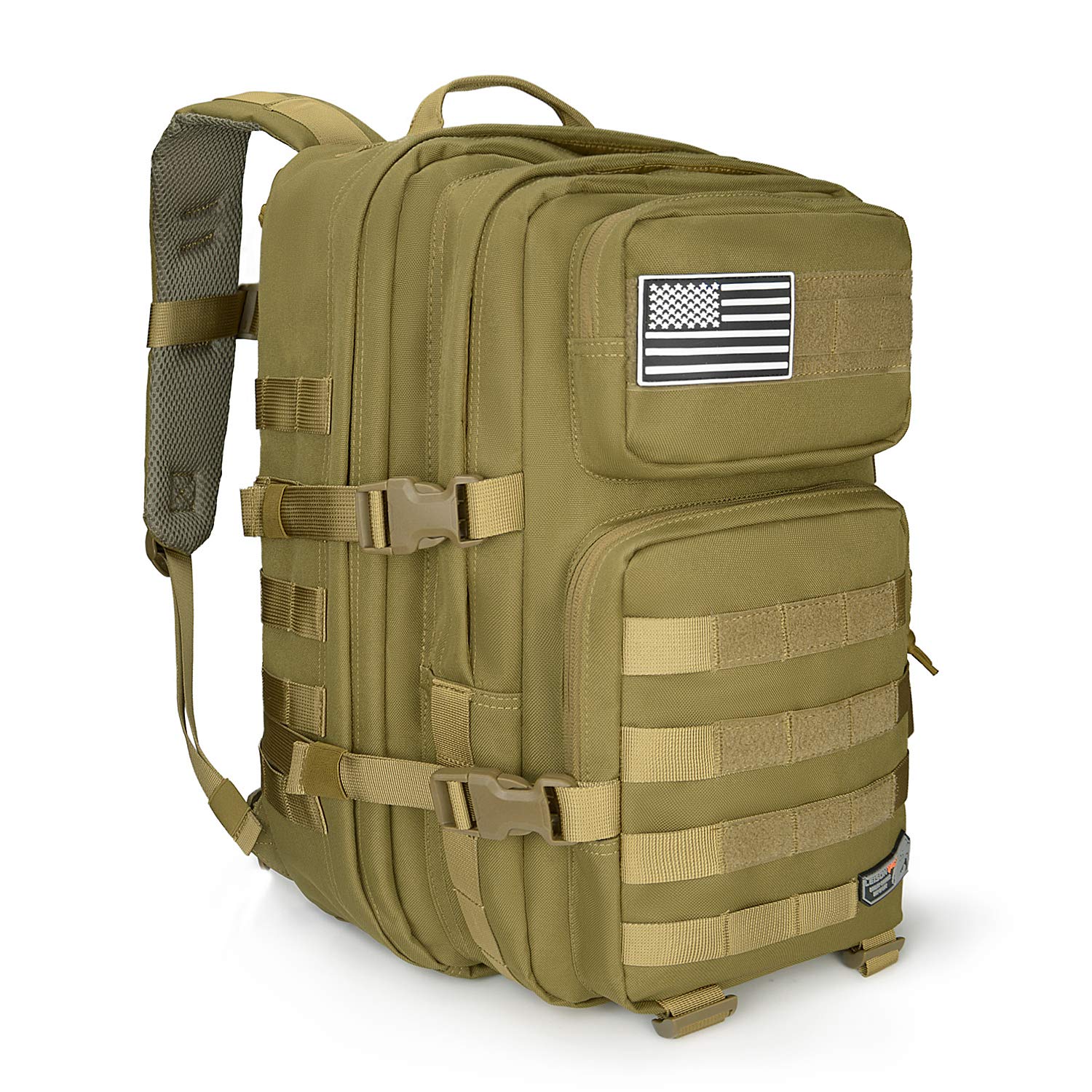 Enhanced Military Tactical Backpack, Army Assault 3 Day Bug Out Bag ...