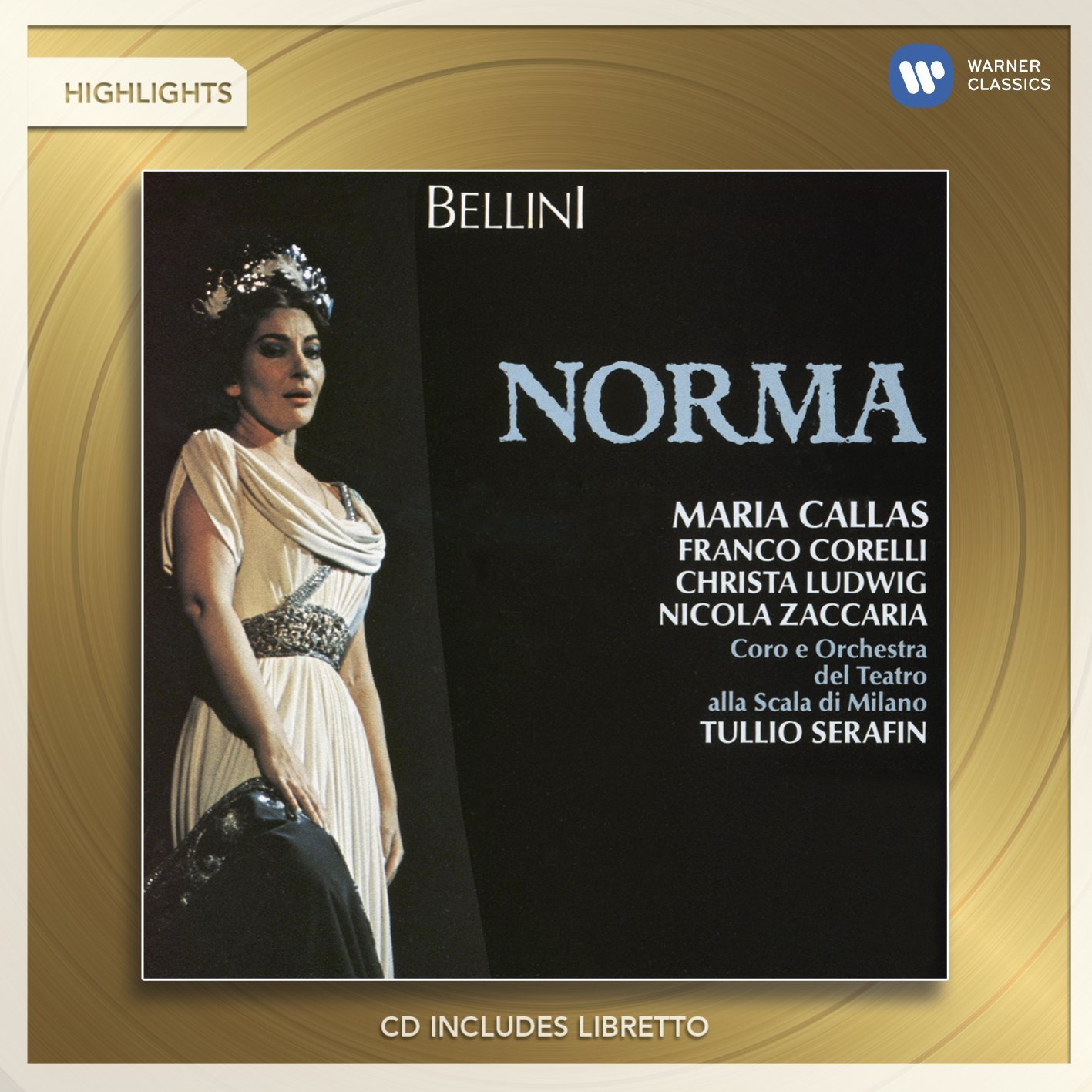 Amazon.com: Bellini: Norma (Highlights): 5099909483026: Maria Callas ...