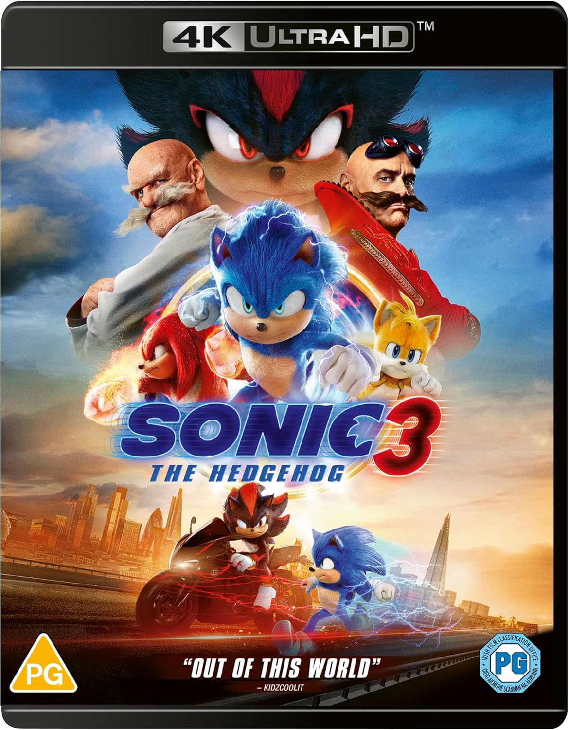 Sonic the Hedgehog 3 4K UHD [Blu-ray] [Region A & B & C]: Amazon.co.uk ...