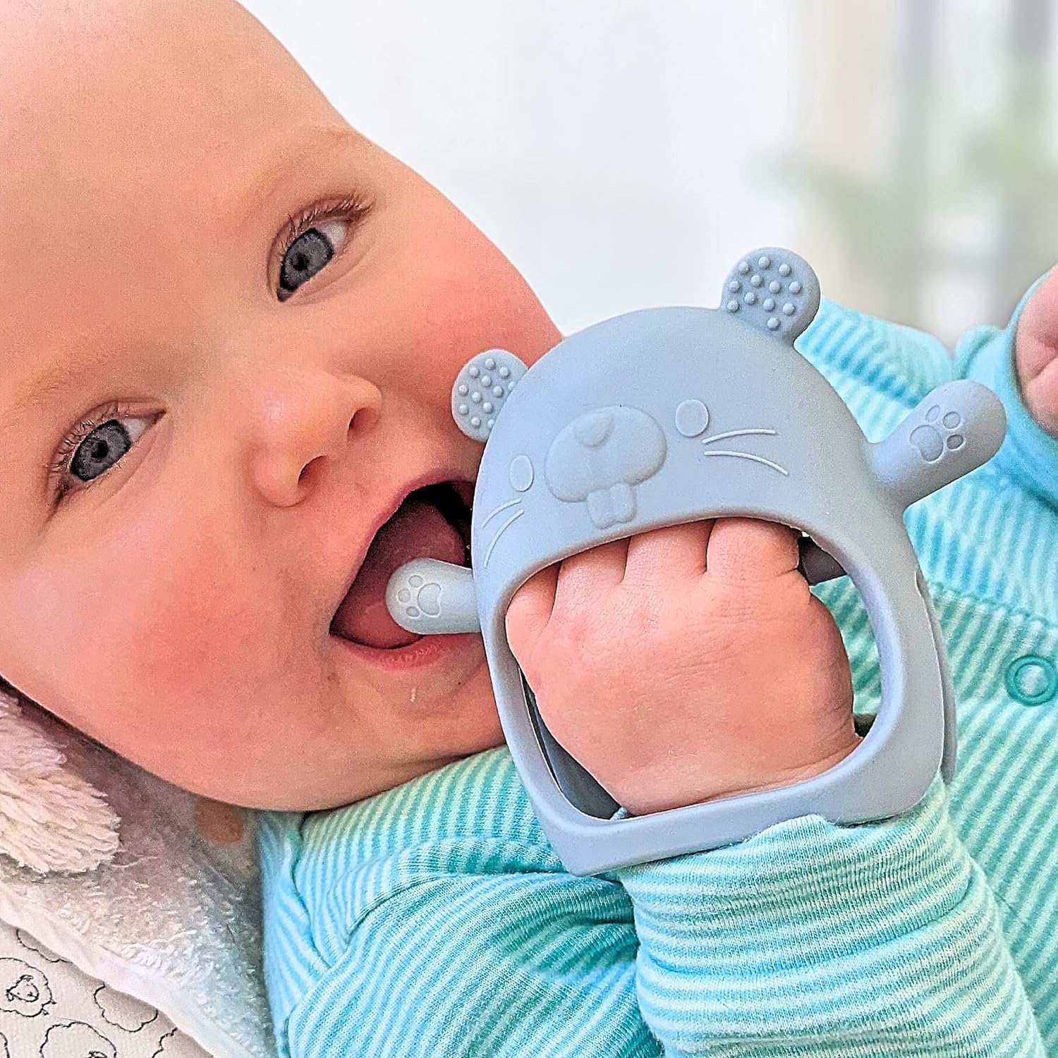 Infatot® Teething Toys for Baby - Baby Teether, New Infant Silicone ...