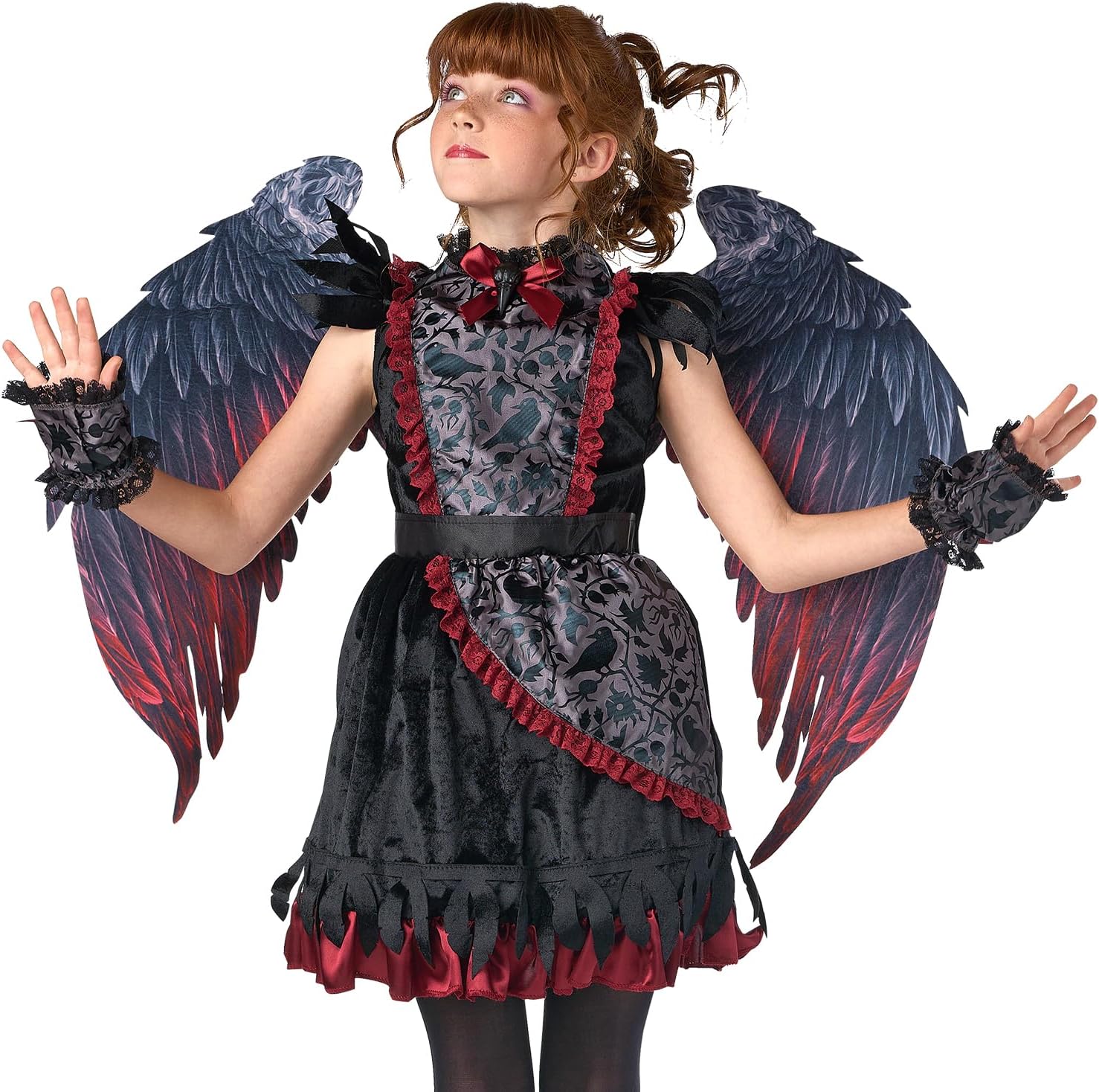 Girl Fallen Angel Costume with Wings Cape for Philippines | Ubuy