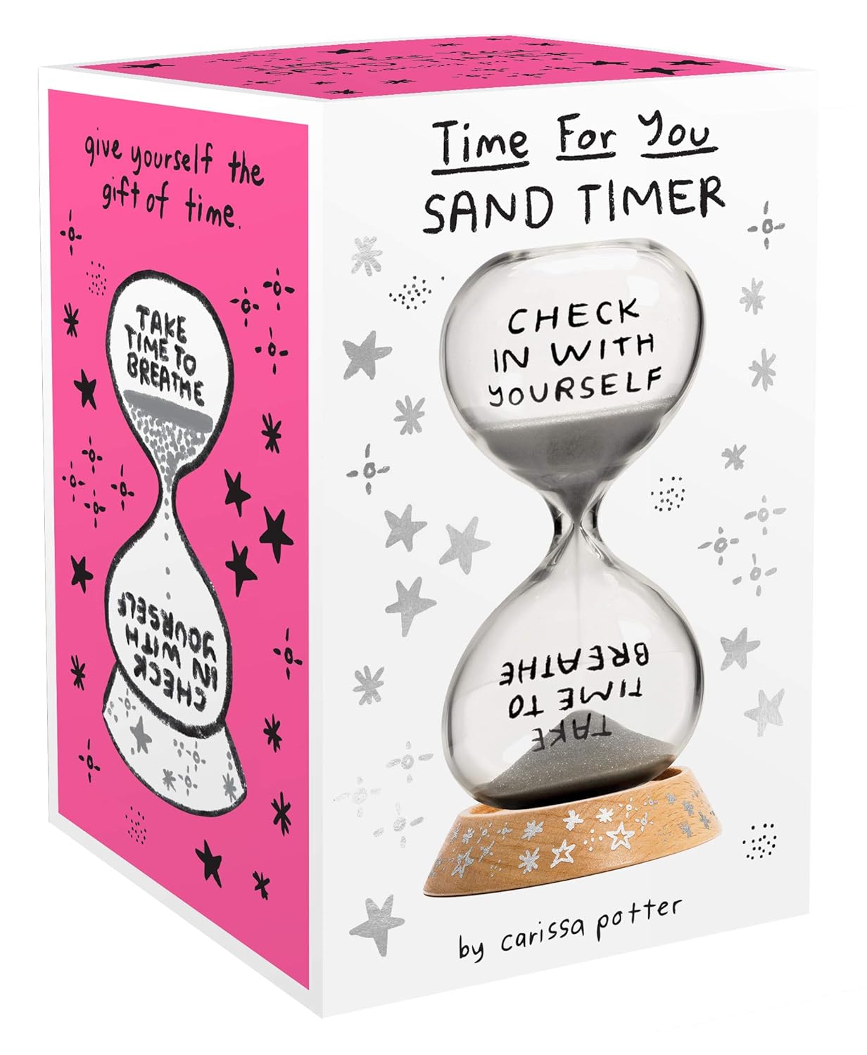 Amazon.com: Time for You Sand Timer: (5-Minute Hourglass for Self-Care ...