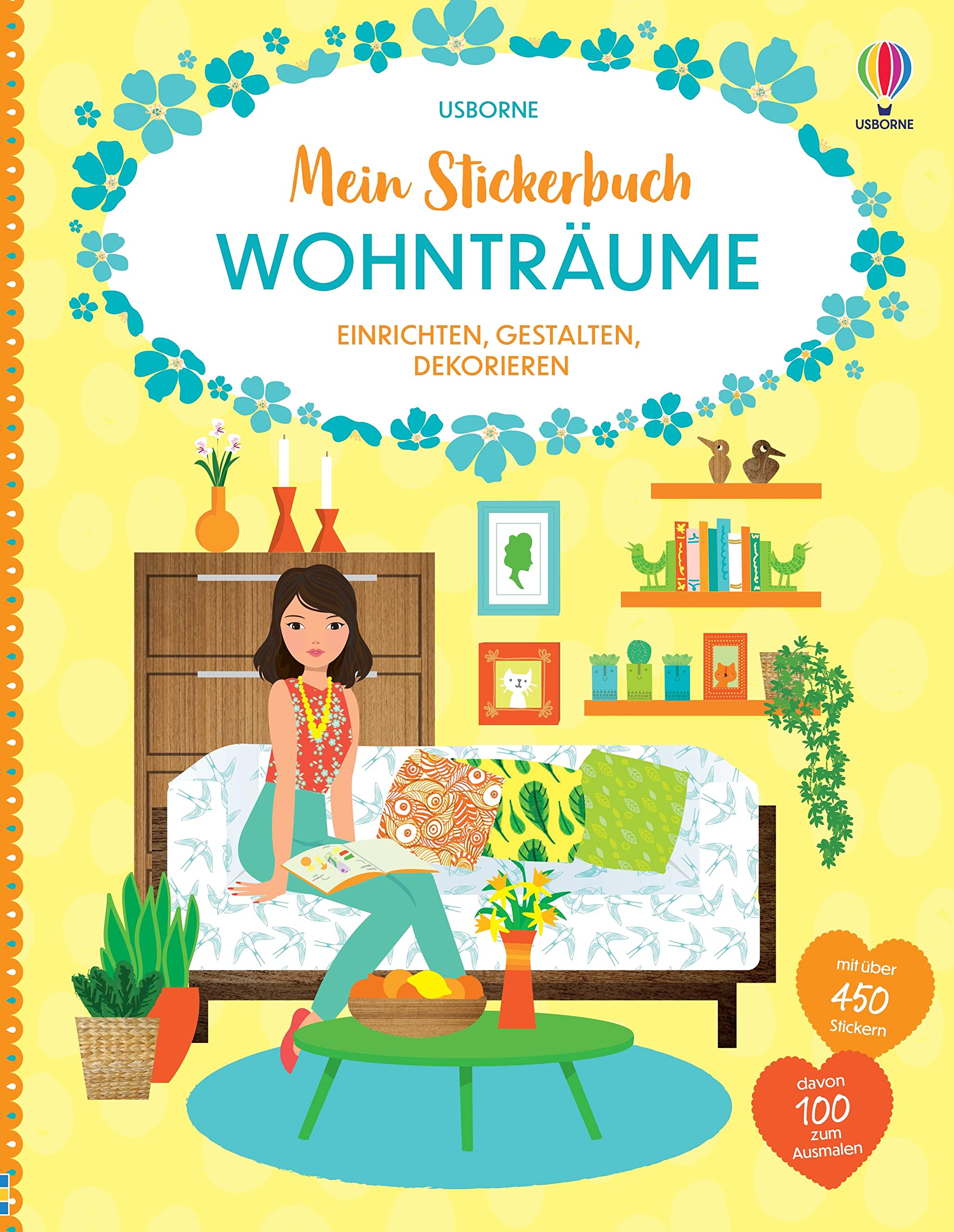 Mein Stickerbuch: Wohnträume: einrichten, gestalten, dekorieren – über ...