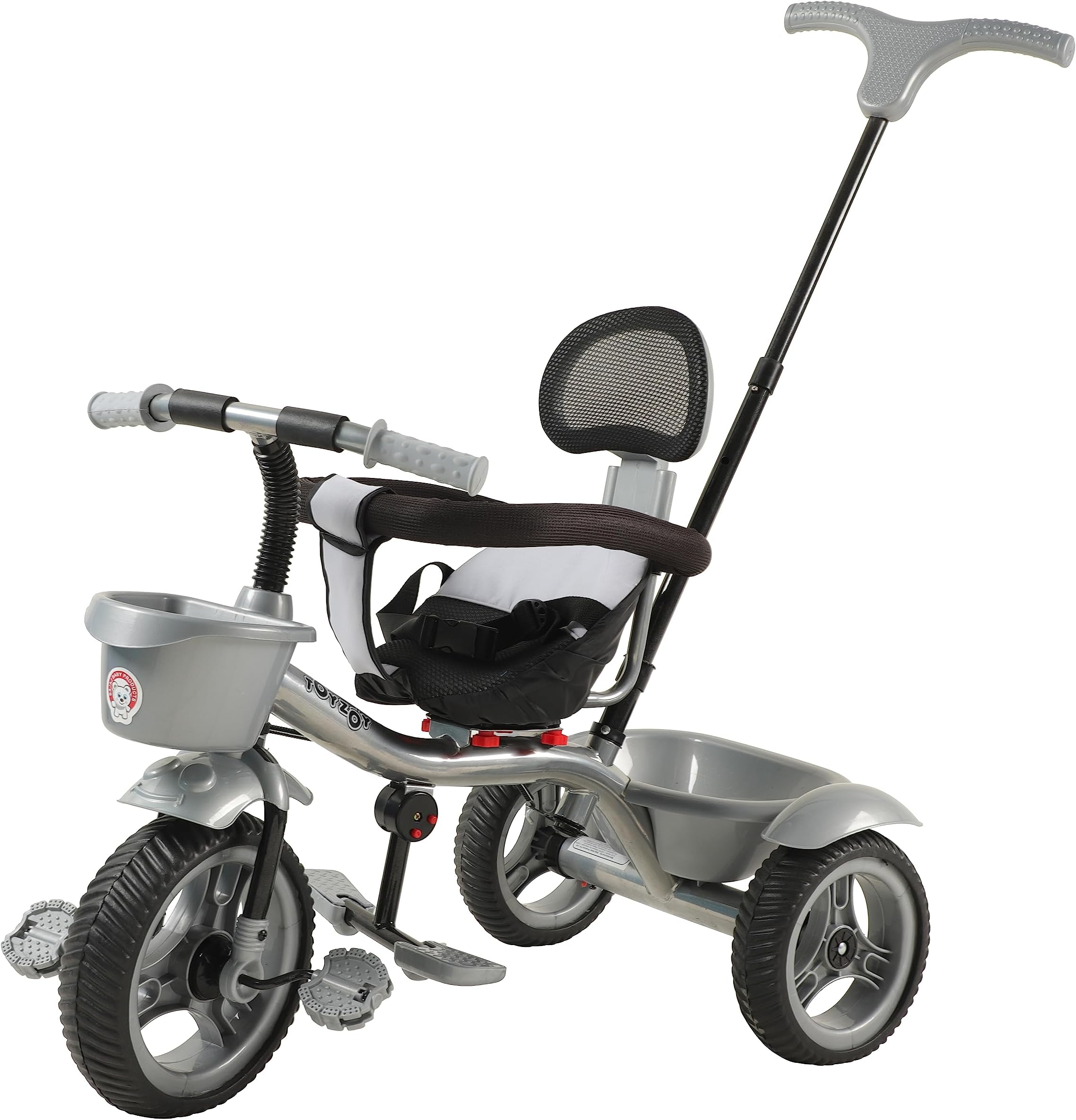 JoyRide Baby Bike|Rotating Seat Tricycle with Dual Storage Basket ...