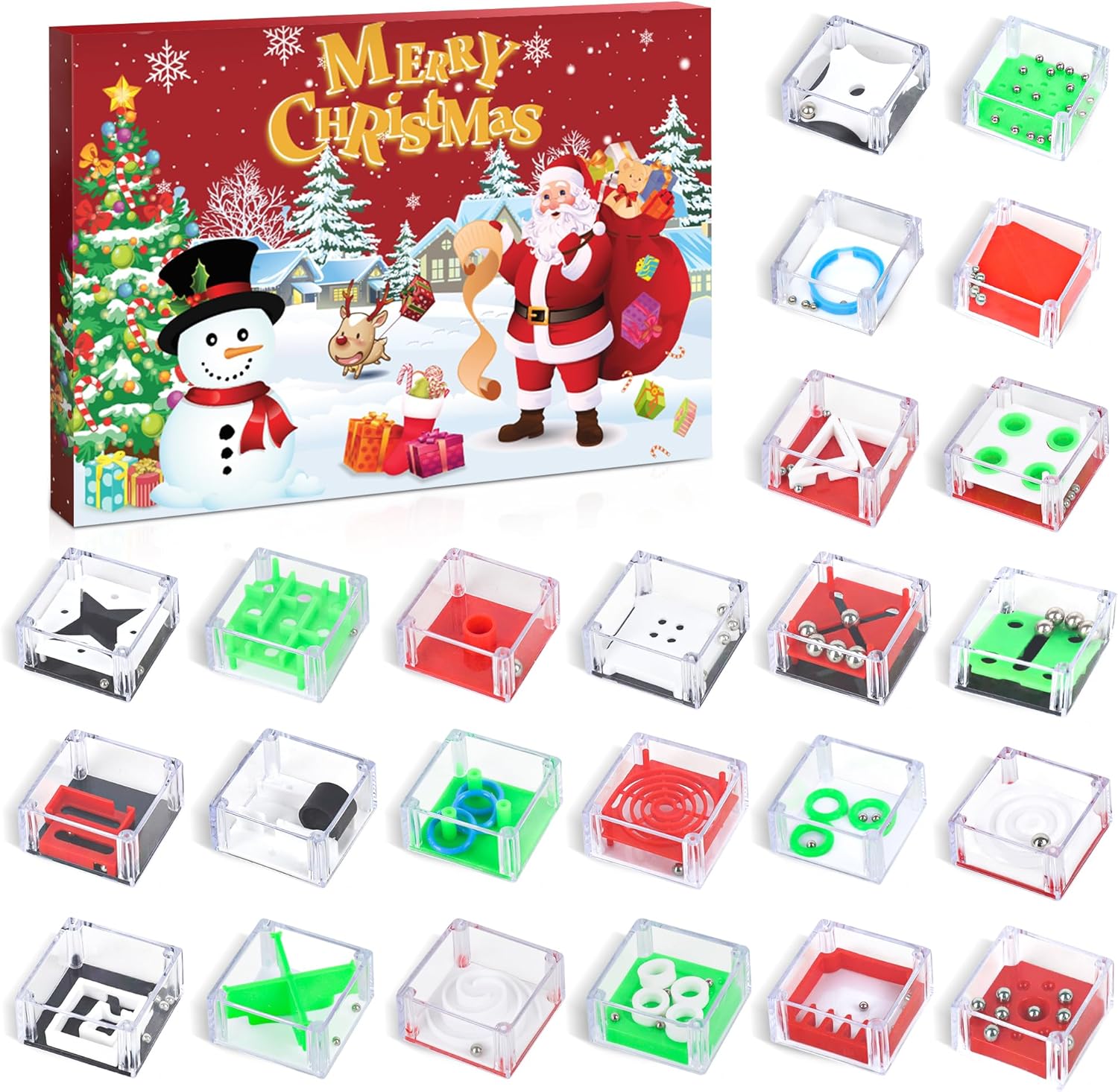 Amazon.com: Malhaii Advent Calendar 2023, 24 Days Kids Countdown Advent ...