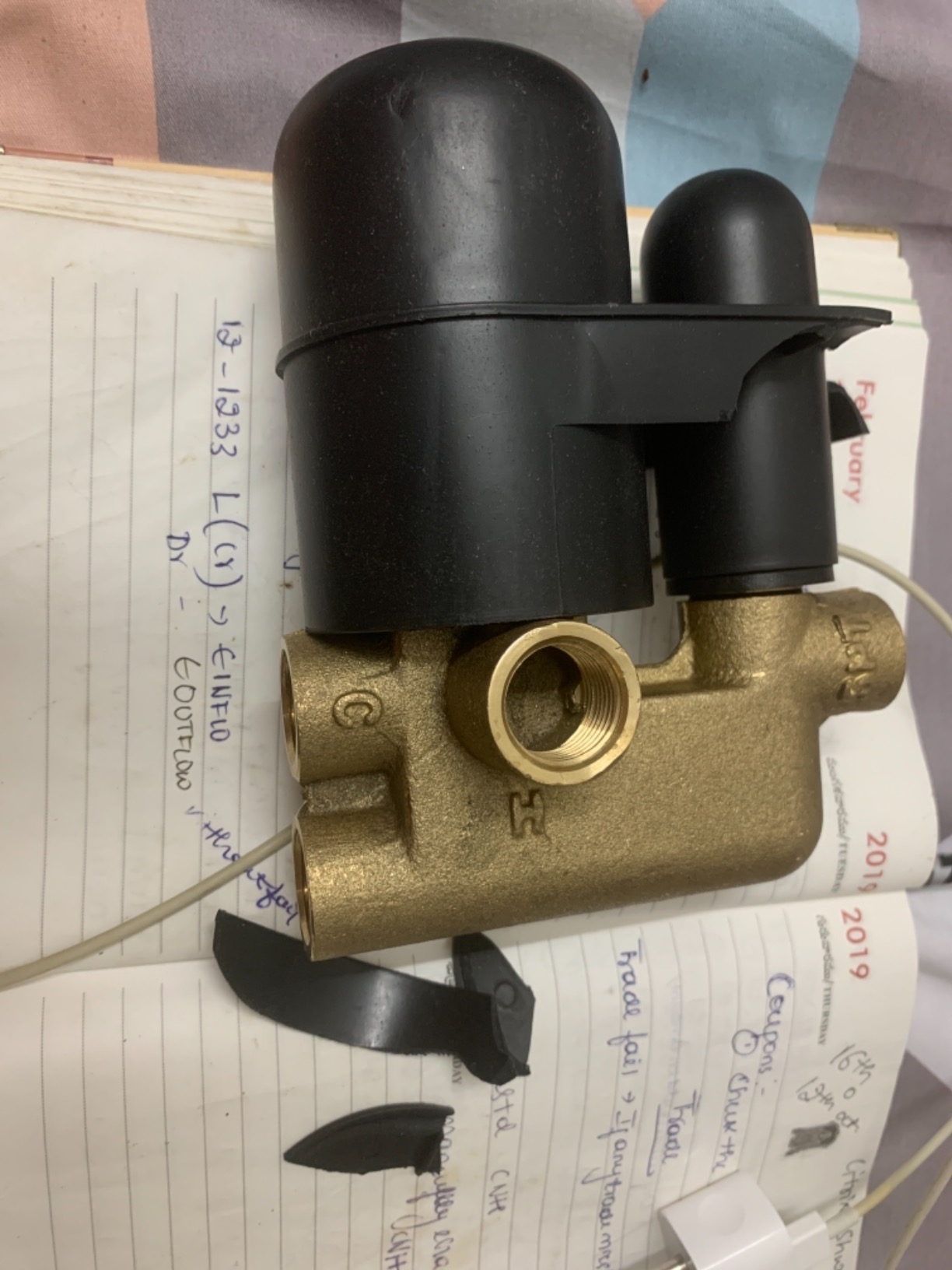 Jaquar ALI-CHR-85079K, ALD-079 Brass Complete Diverter Set, Silver ...