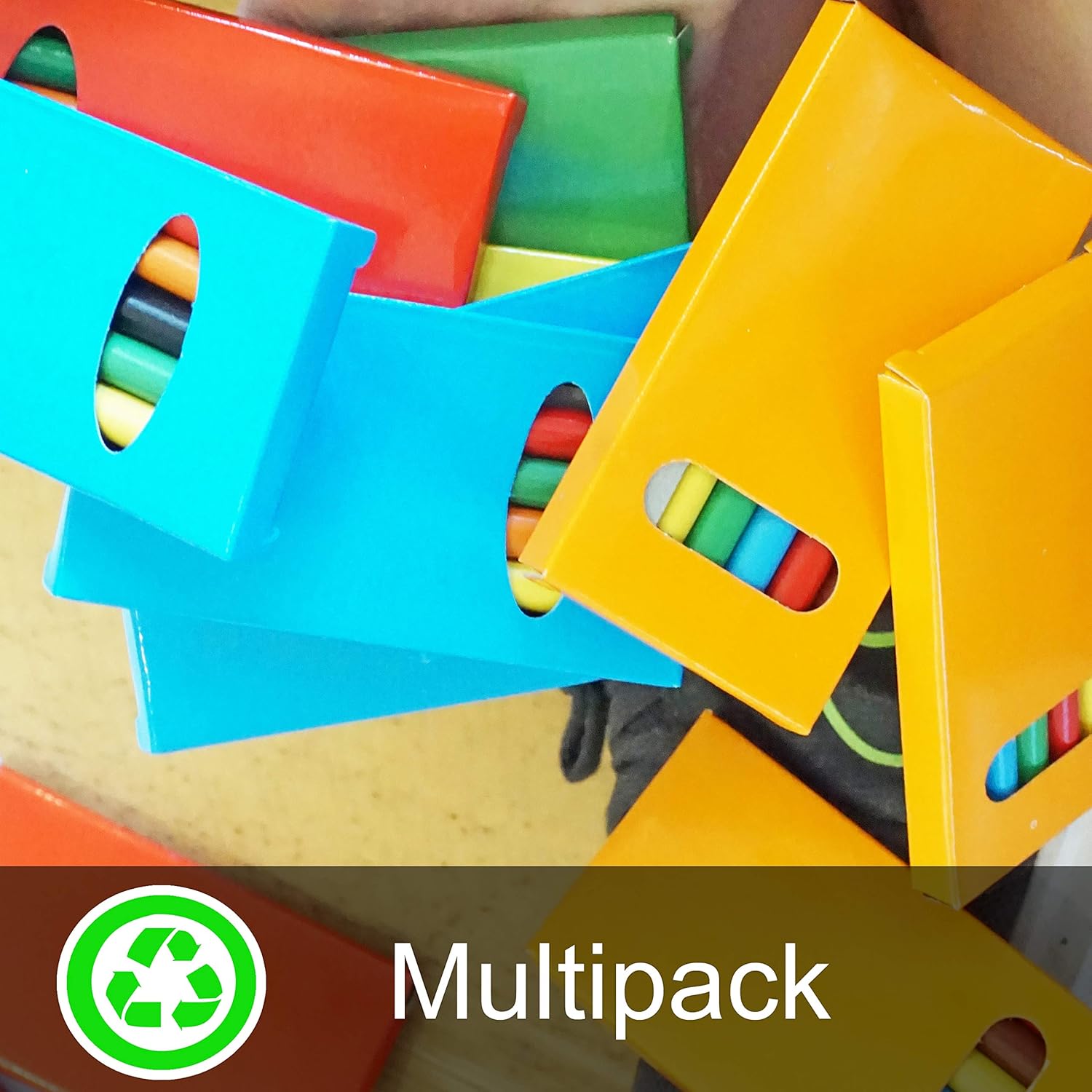 50 Sets of Colouring Pencils for Kids Partituki. Each with 6 Mini ...