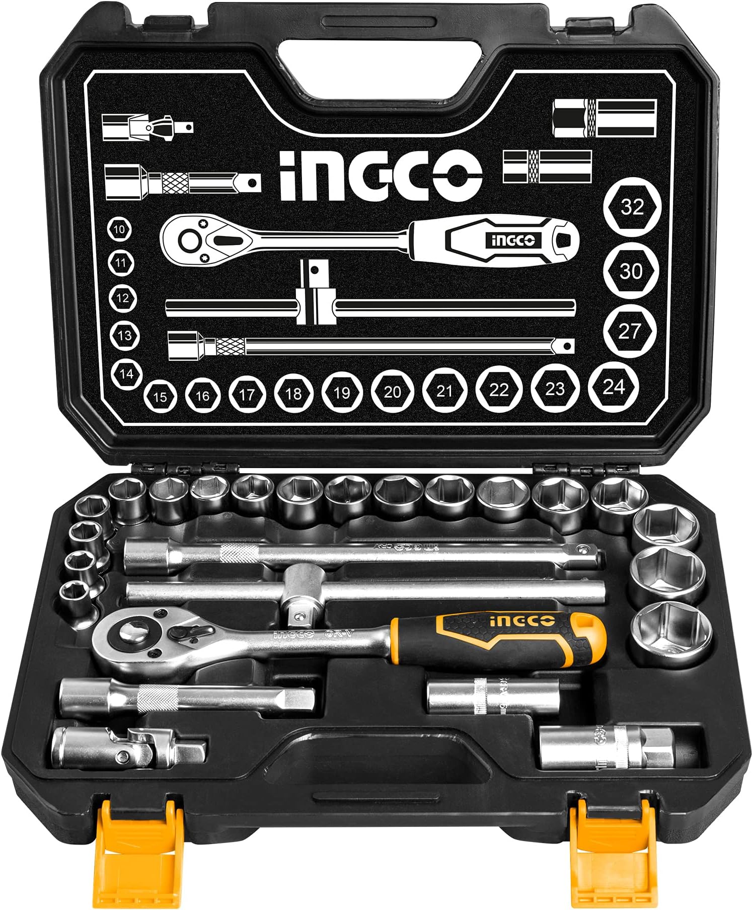 Silverline 868818 Mechanics Tool Set 90pce 90pce : Amazon.co.uk: DIY ...