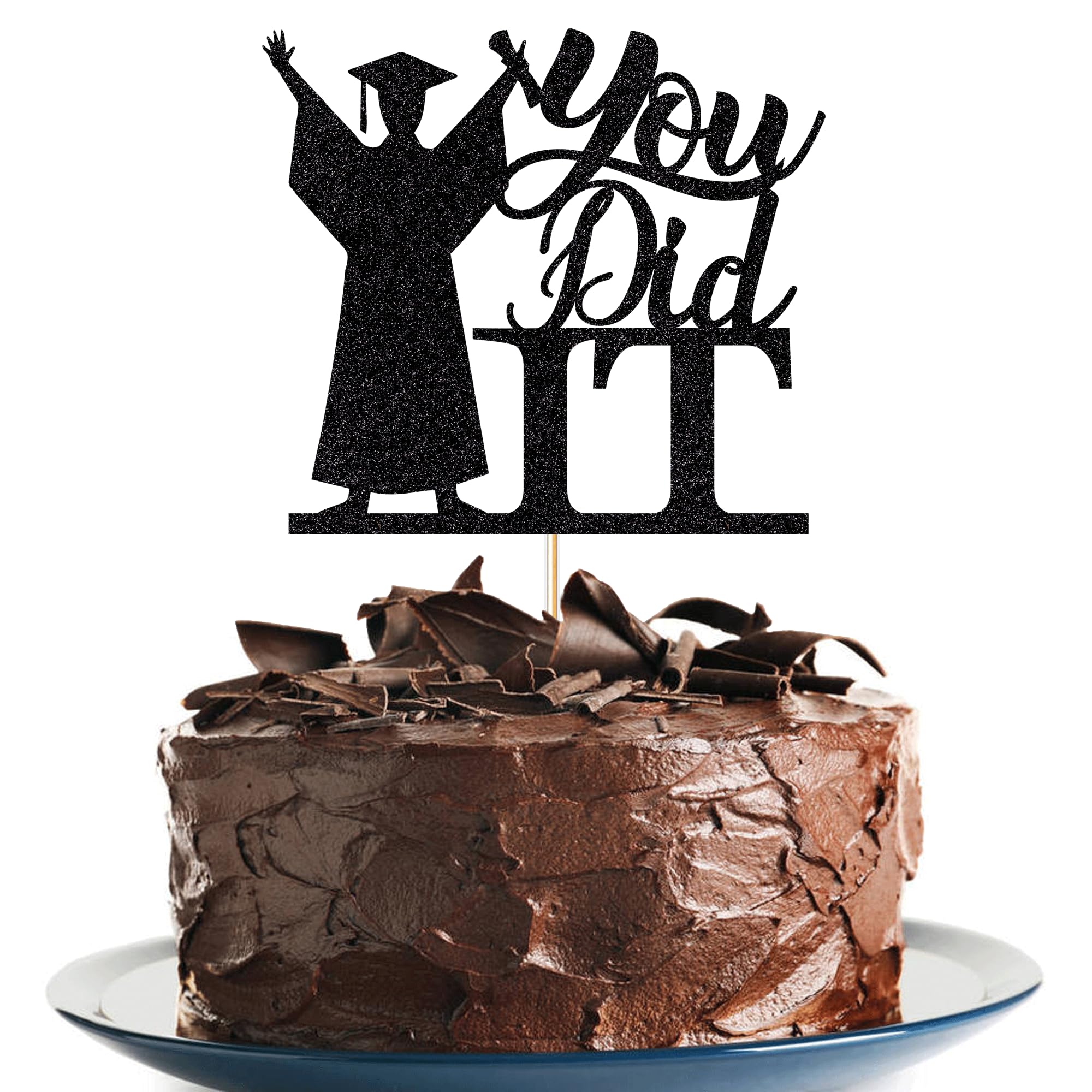 Amazon.com: Boy graduation cake topper You do it Graduation party cake ...