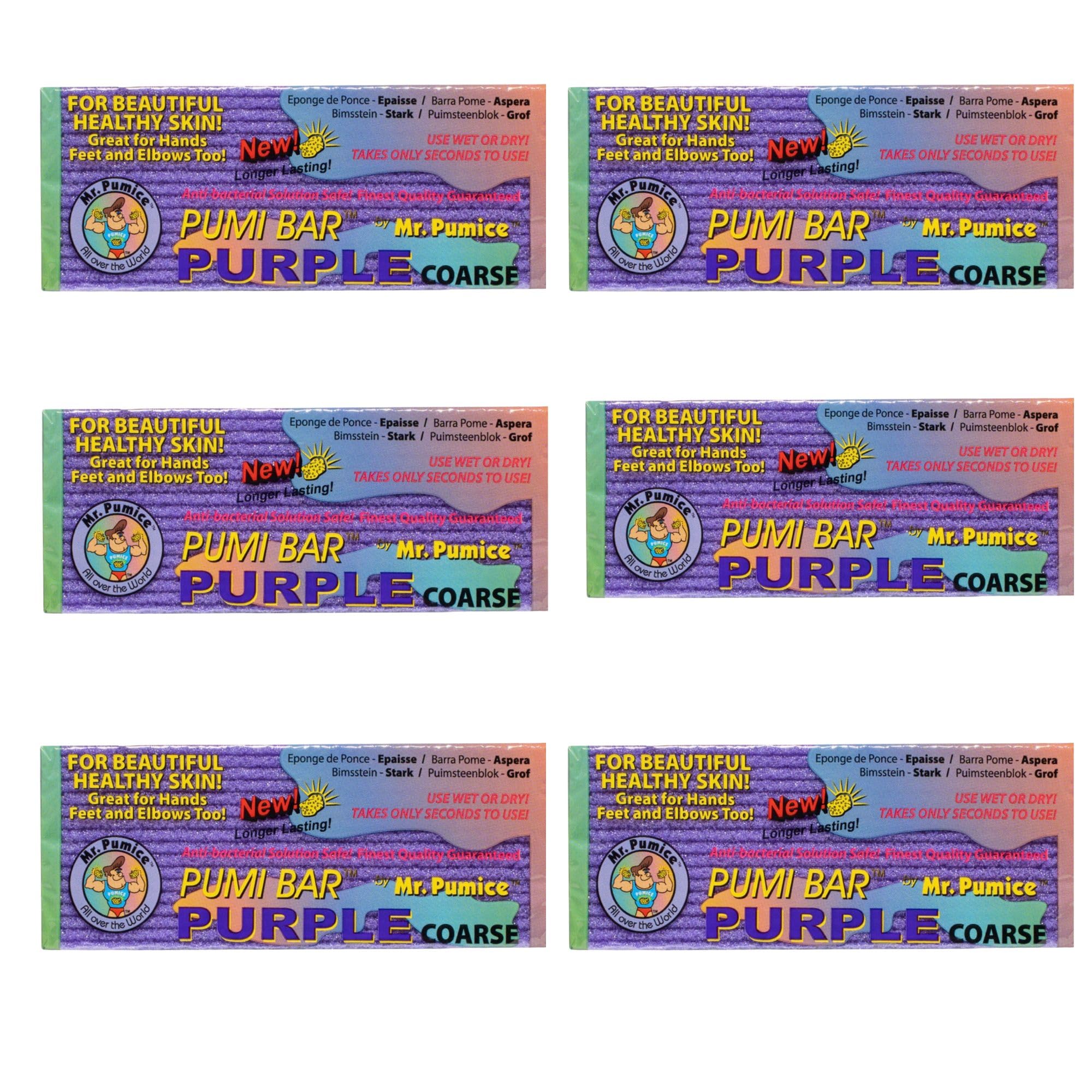 Amazon.com: Mr. Pumice Mr. pumice purple pumi bar, extra-coarse callus ...