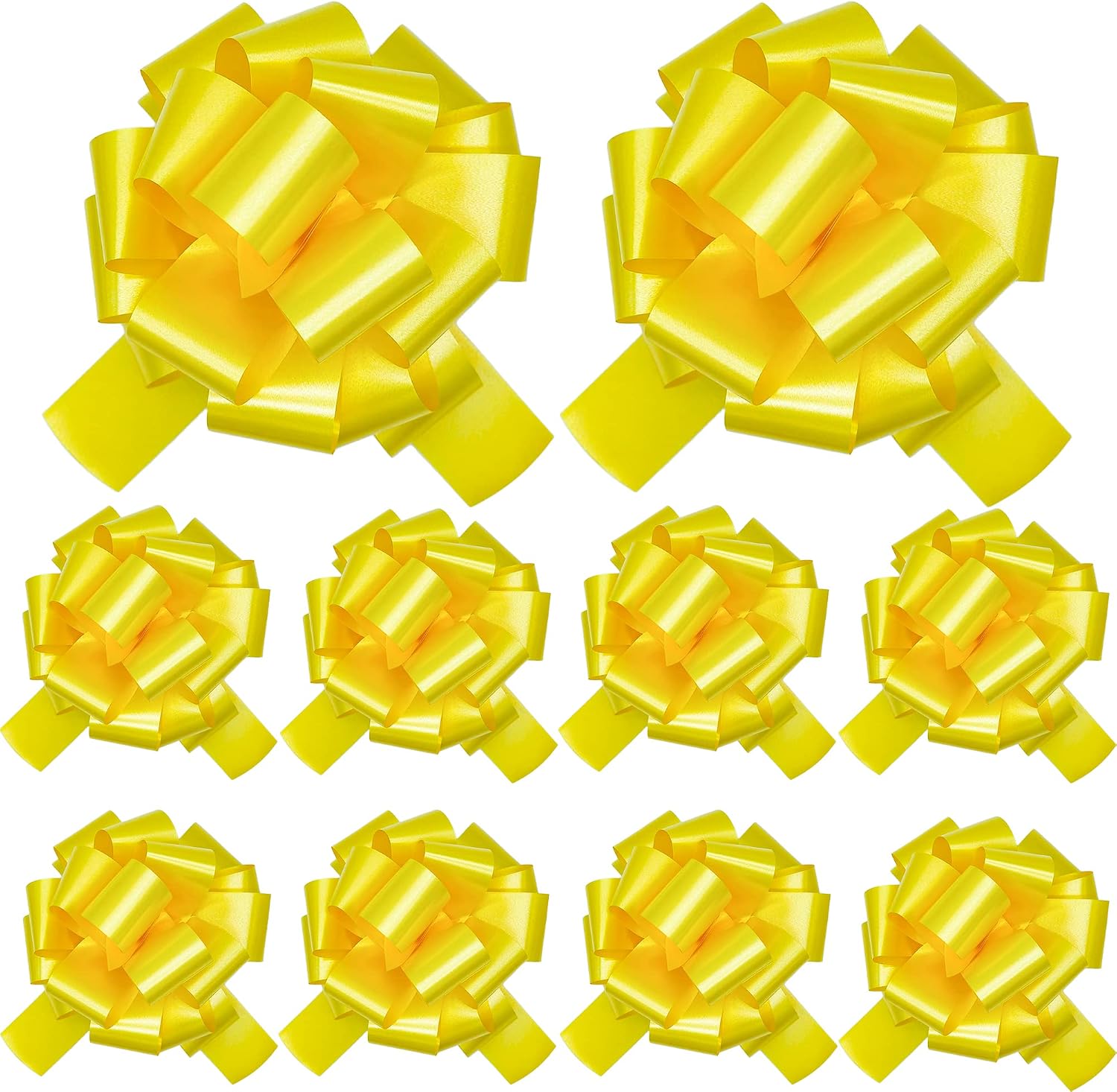 Amazon.com: 10 Pcs 4.7'' Ribbon Pull Bows for Gift Present Wrapping ...