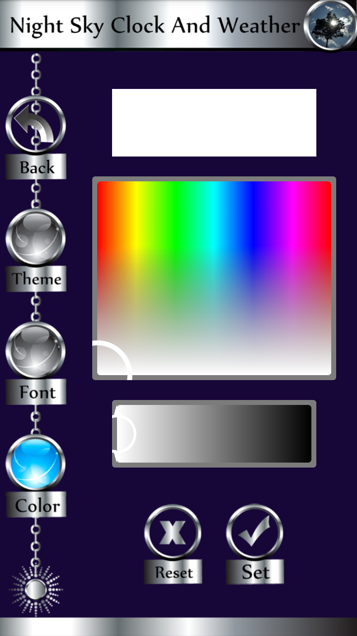 Night Sky Clock And Weather - App on Amazon Appstore