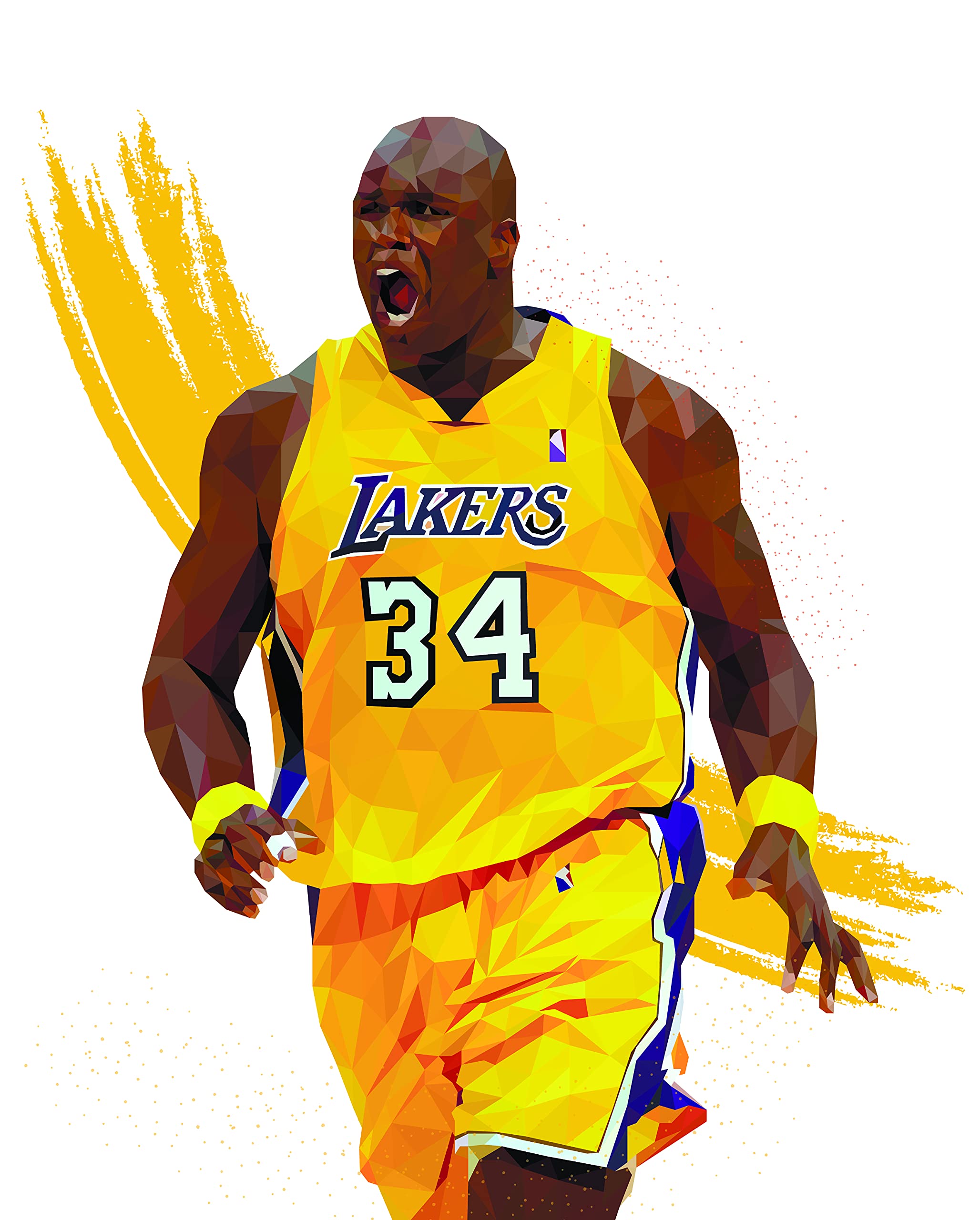 Shaquille Oneal Printable Orlando Magic Shaquille O'Neal Hand Signed
