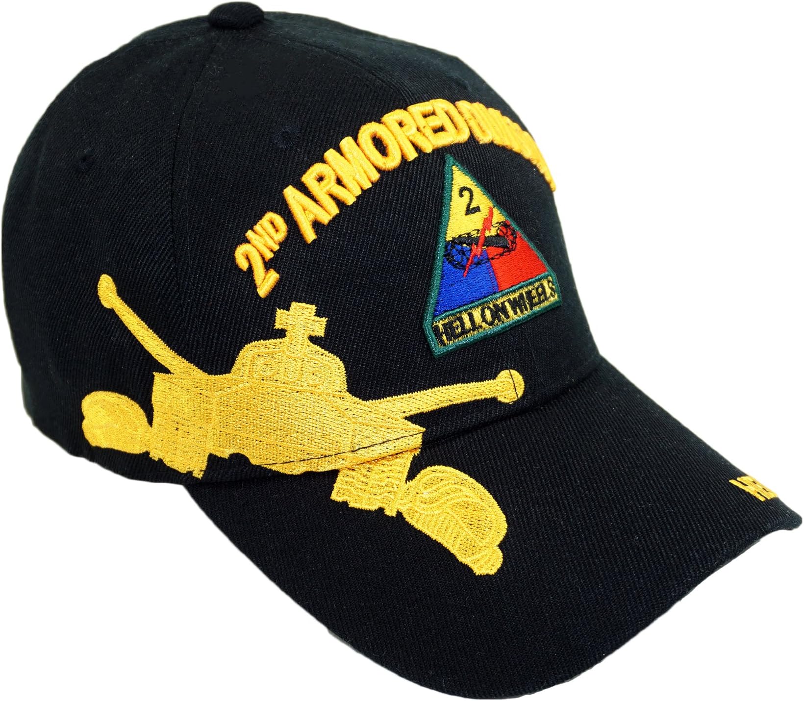 U.S. Military Official Licensed Embroidery Hat Army Navy Veteran ...