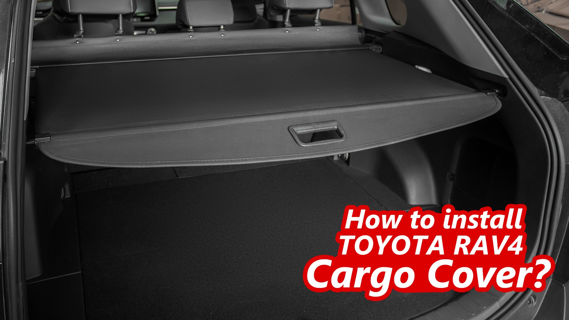 Watch How to Install Toyota RAV4 Cargo Cover on Amazon Live