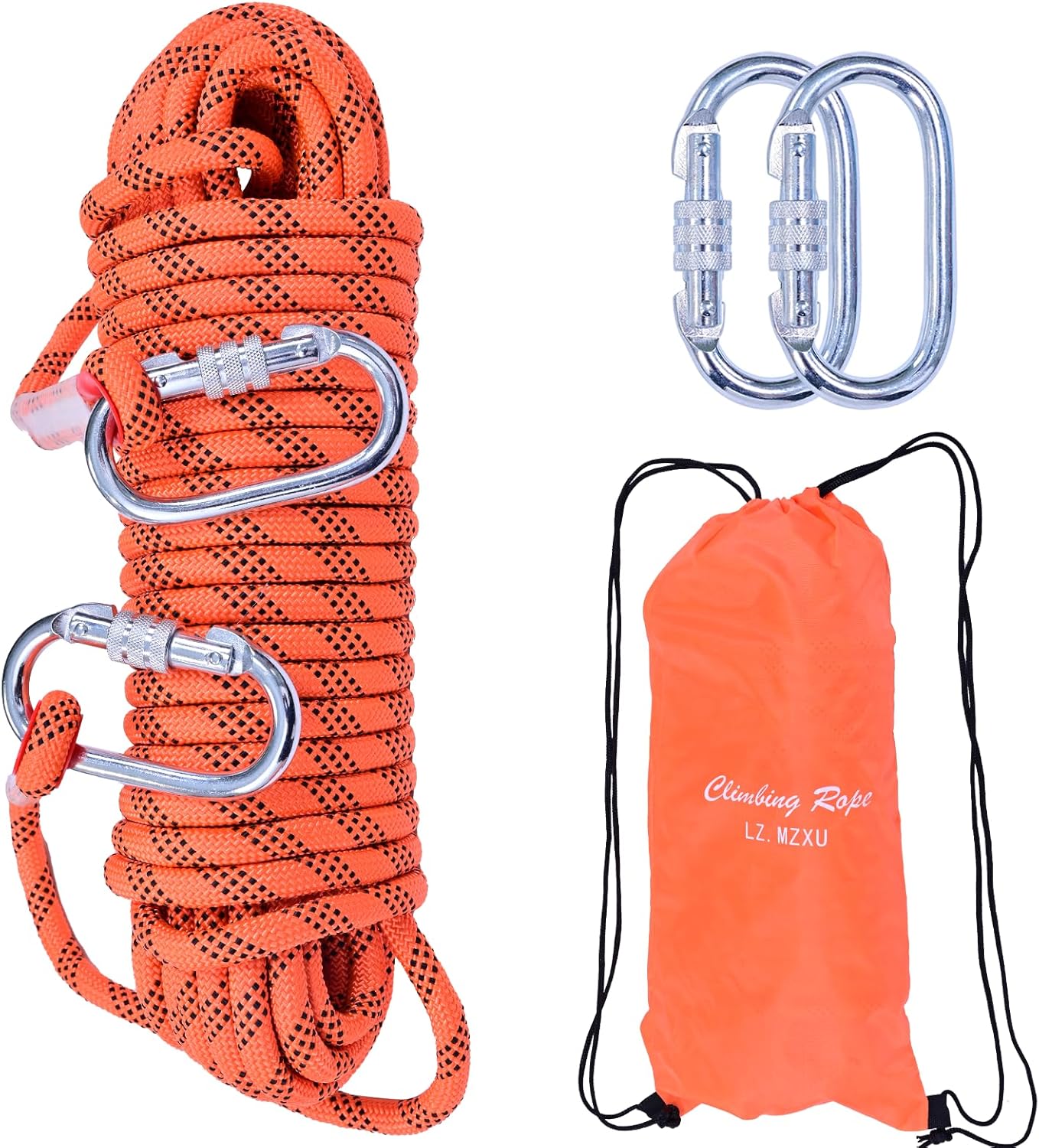 LZ.MZXU Climbing Rope 30M Rope Multifunctional Cord Safety Rope 10mm ...