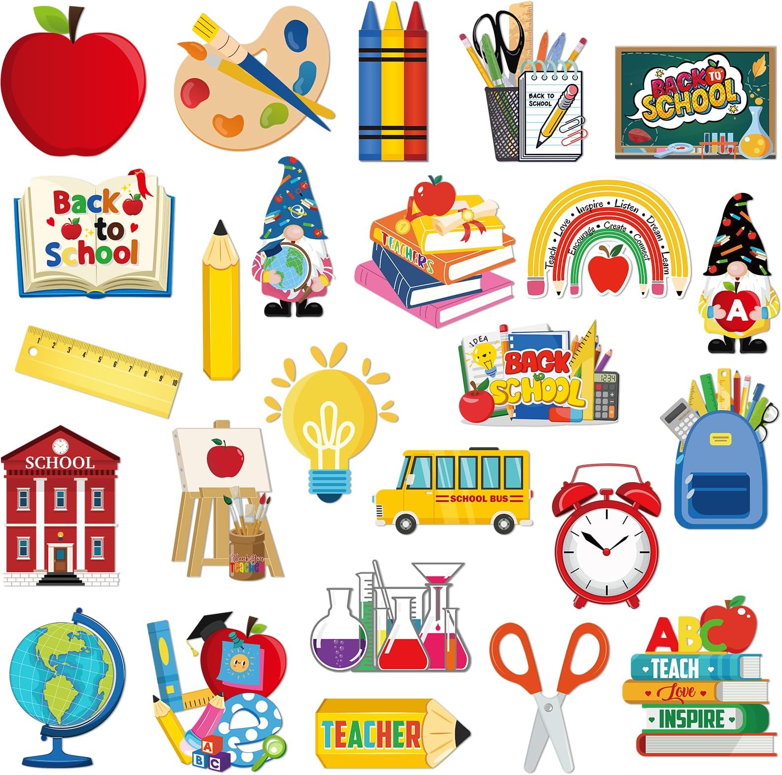 Amazon.com: Back to School Classroom Bulletin Board Set Welcome Back to ...
