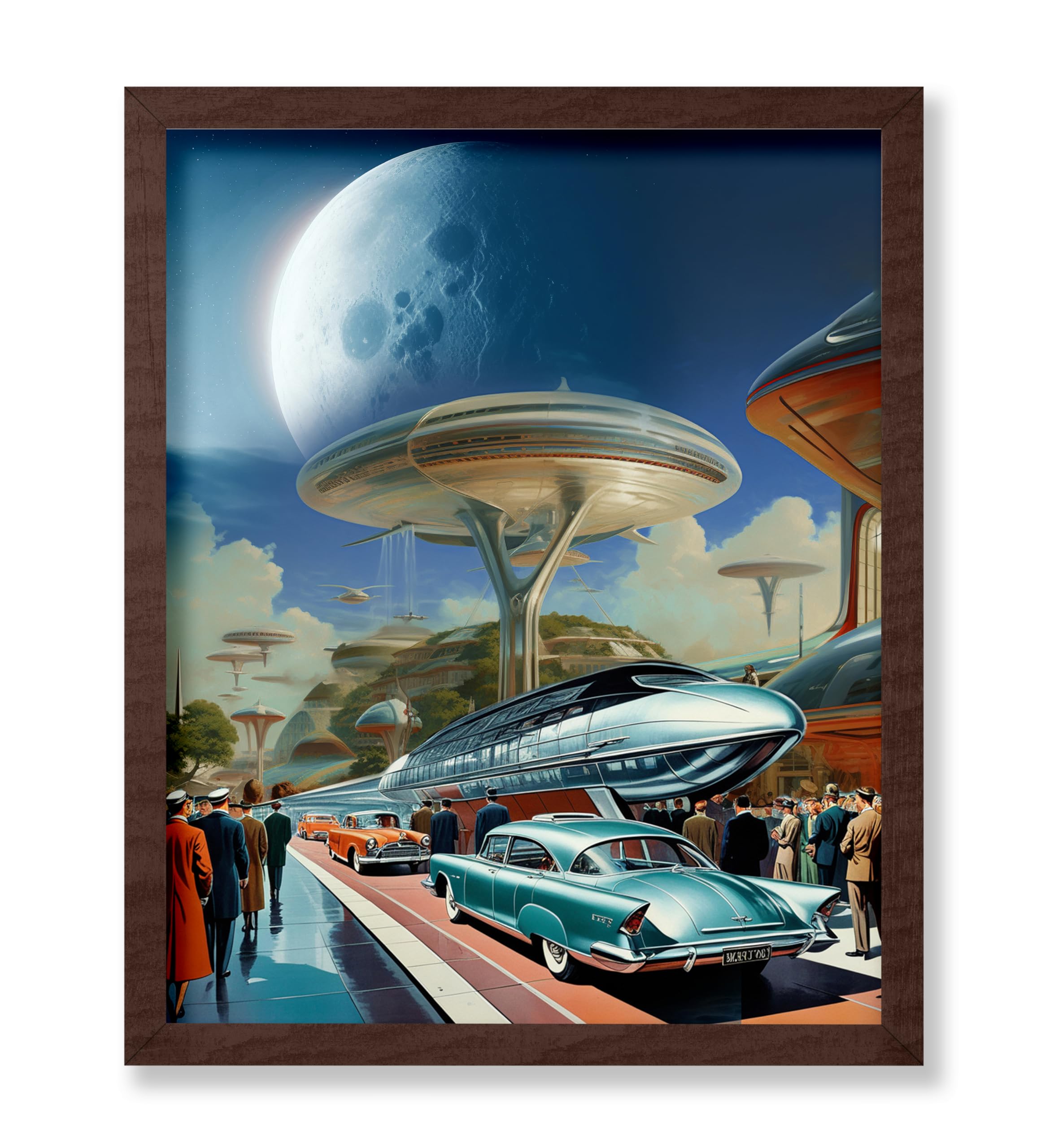 Retro Futuristic Art