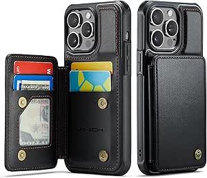 Amazon.com: Vinich for iPhone 14 Pro Wallet Case with Card Holder, RFID Blocking Credit Slots ...