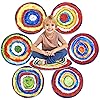 Amazon.com: YEXEXINM 14 Pack Kids Crazy Carpet Circle Seats 16 Inch ...