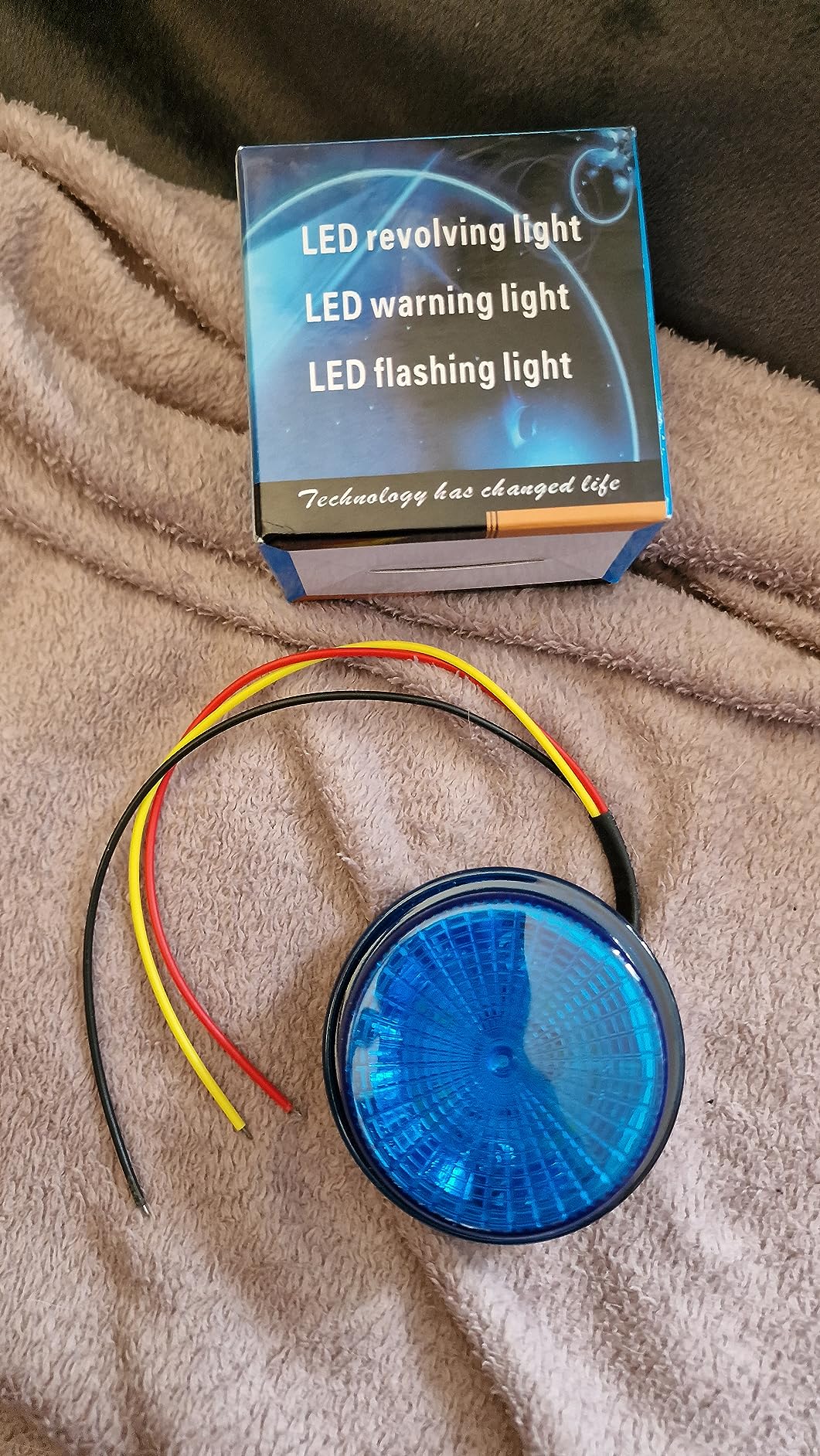 YnGia Emergency Flashing Lights, 1PCS Strobe Flash Light Beacon Safety ...