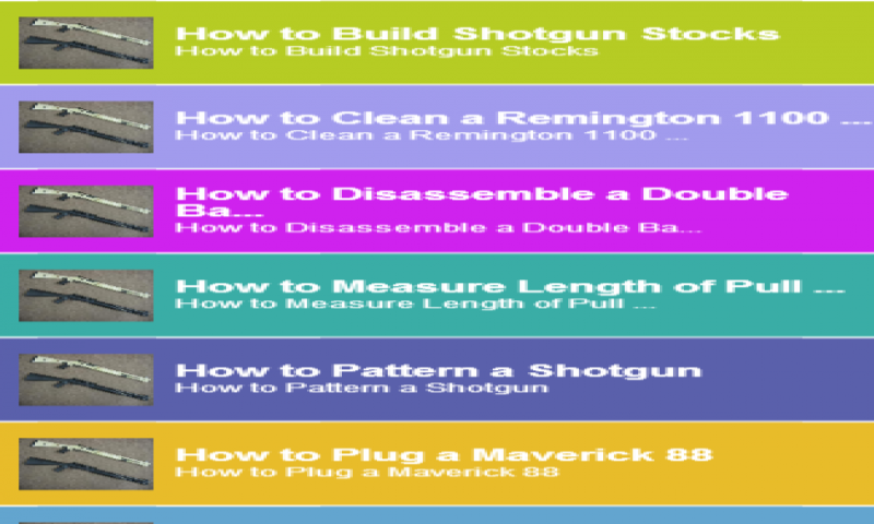Shotguns - App on Amazon Appstore
