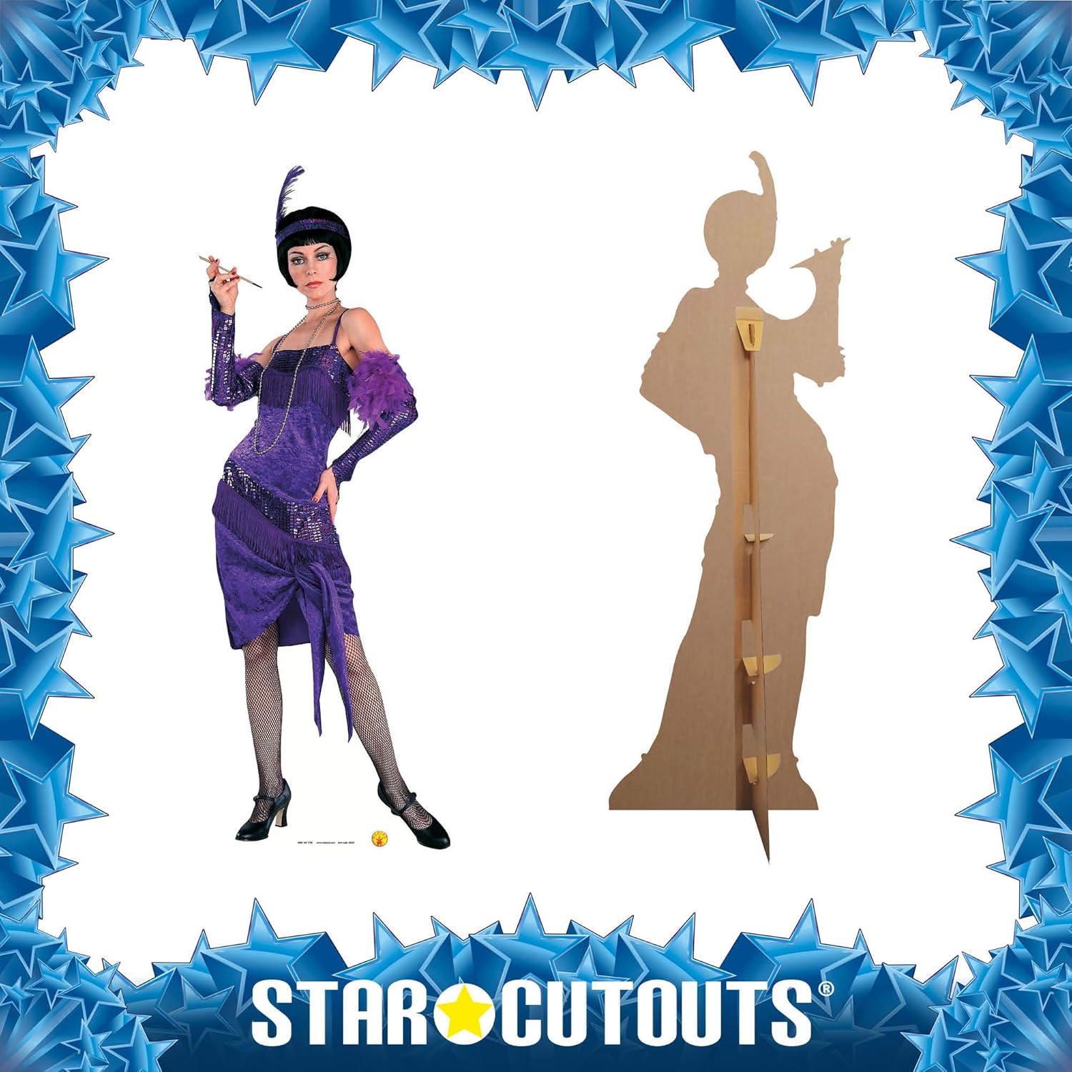 Star Cutouts Cut Out of Fabulous Flapper – TopToy