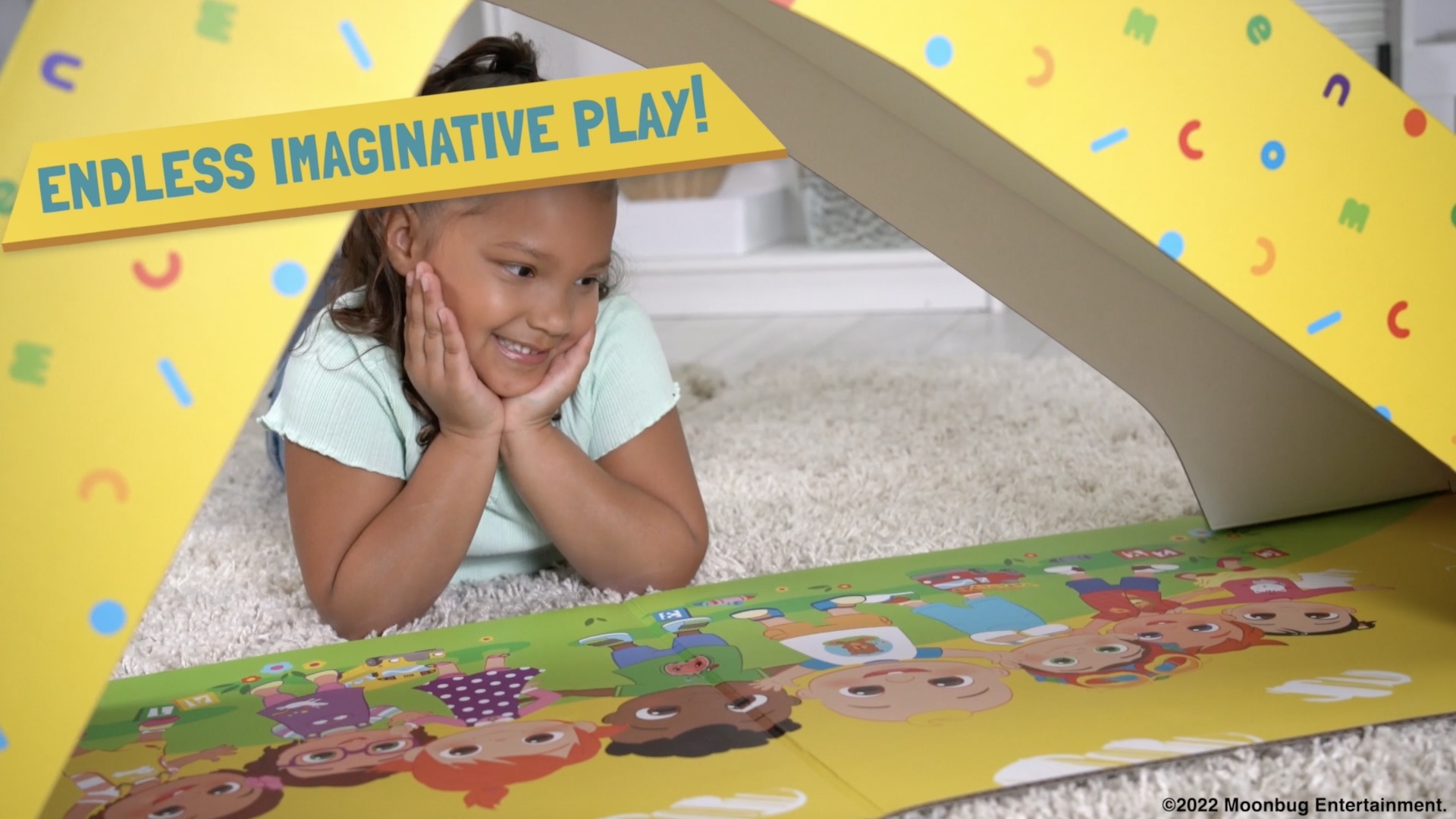 Snapklik.com : Pop2Play Cocomelon Indoor Playground For ToddlersStrongFold Technology Cardboard ...