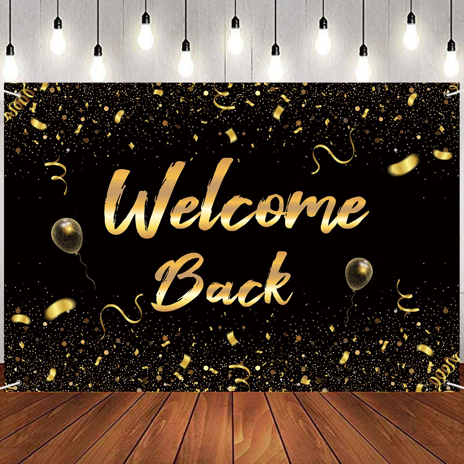Amazon.com : INNORU Welcome Back Backdrop Banner, Homecoing Returning ...