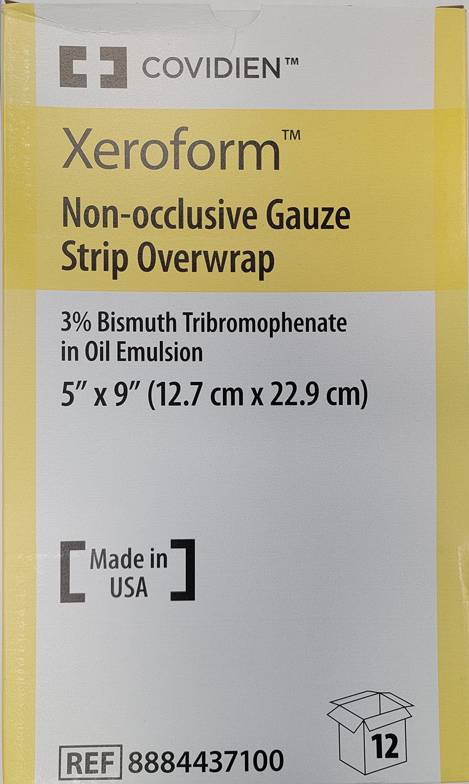 Amazon.com: COVIDIEN Xeroform Oil Emulsion Dressing Gauze 5 X 9 ...