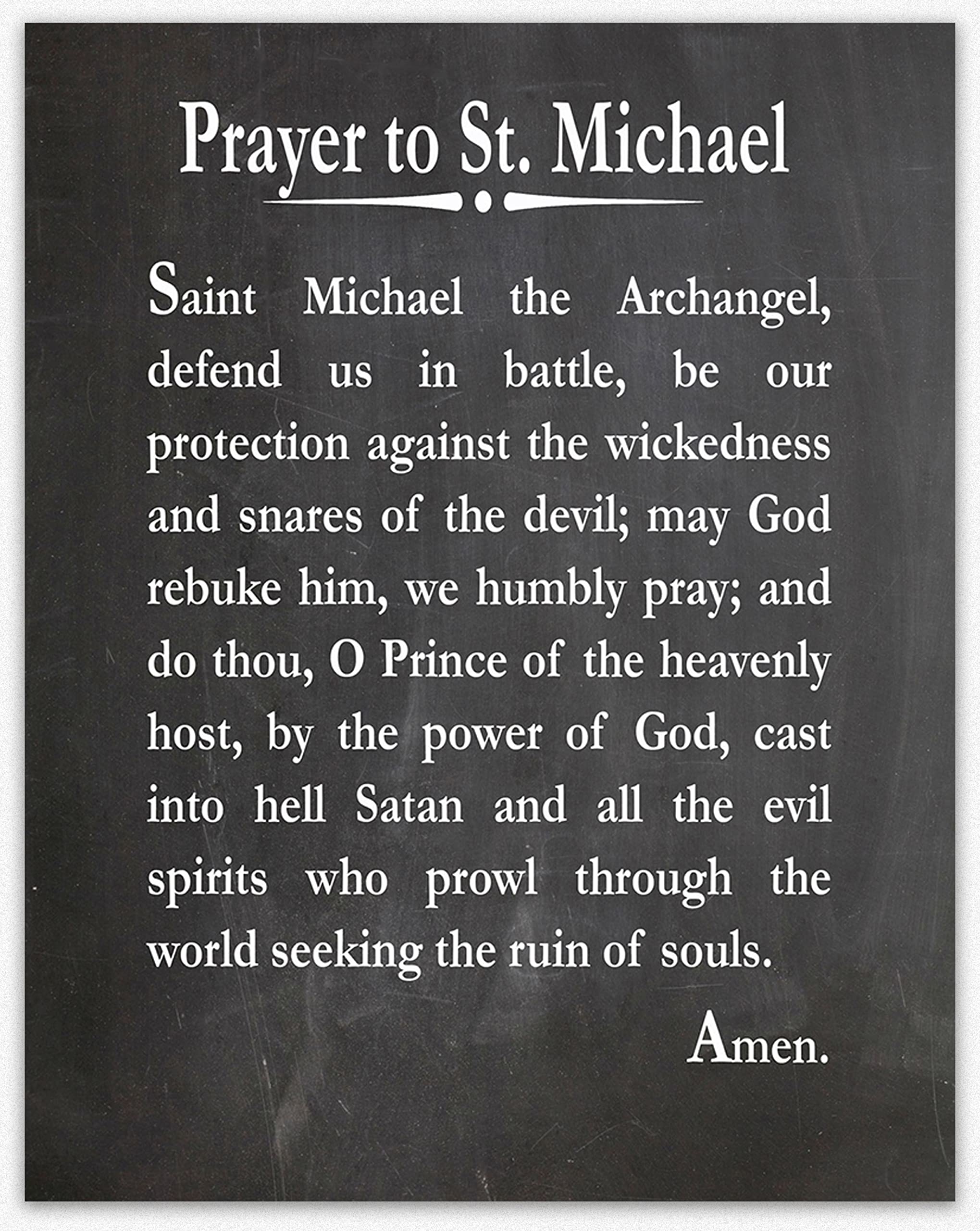 Saint Michael The Archangel Prayer Prayer To St. Michael