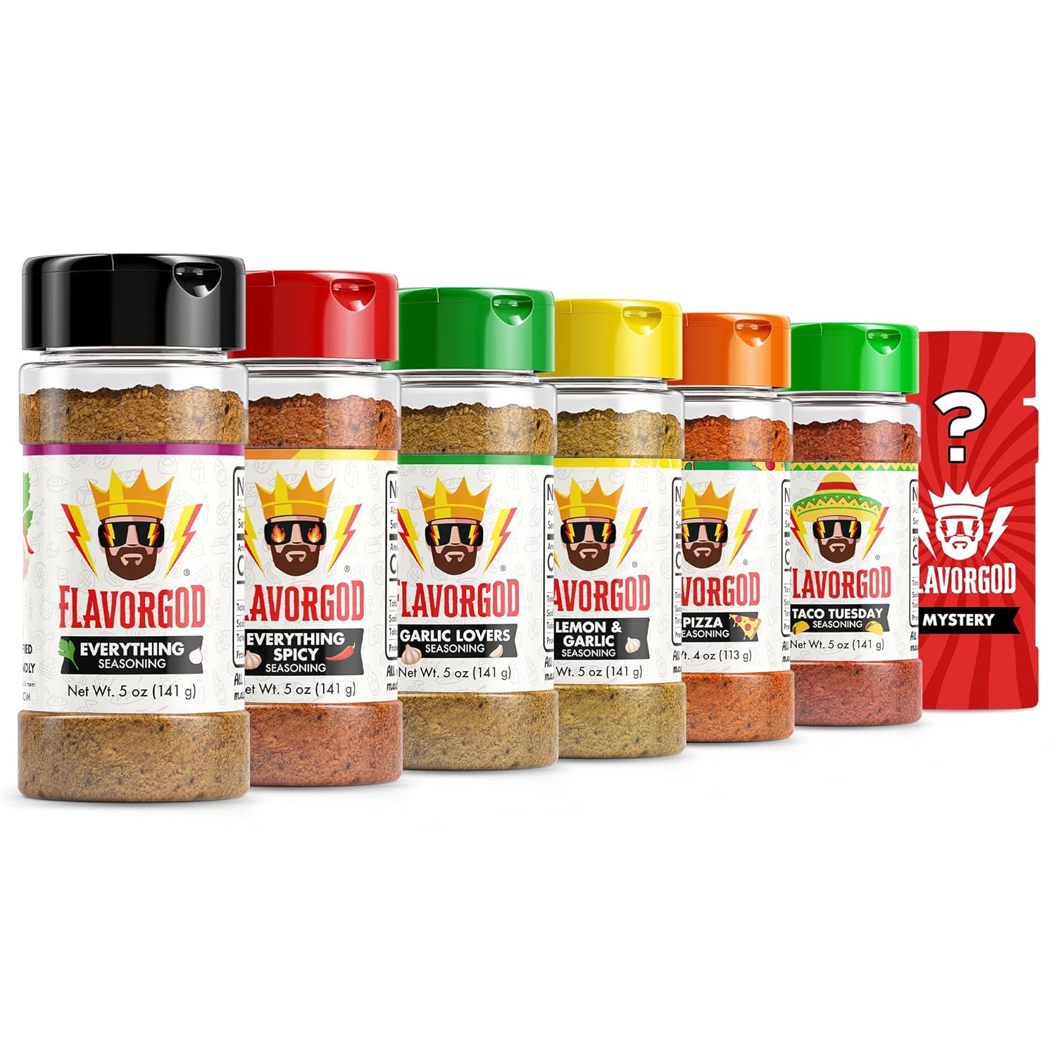 Amazon.com : Startup Chef Spices, Combo Pack of 7 - (Everything ...