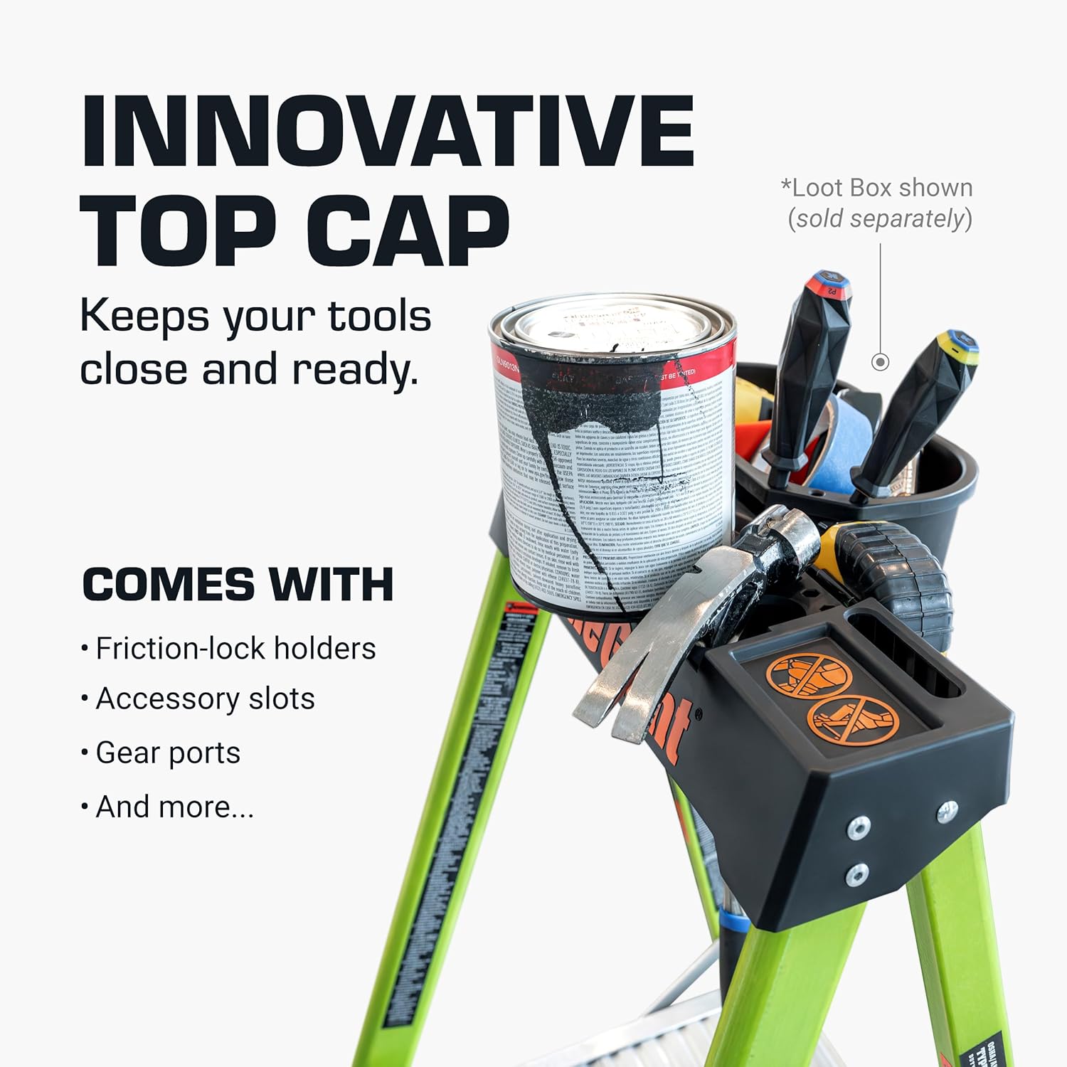 Little Giant Ultra 3-Step Fiberglass Platform Ladder Instruction Manual