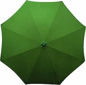 Acamp Parasol without Valance 2.2m - Anthractite/Bright Green : Amazon ...