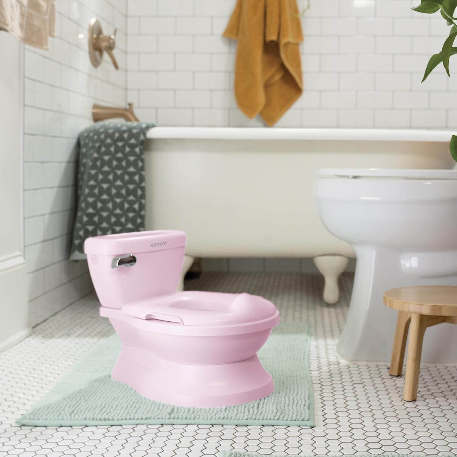 Summer Infant by Ingenuity My Size Potty Pro en rosa, inodoro de ...