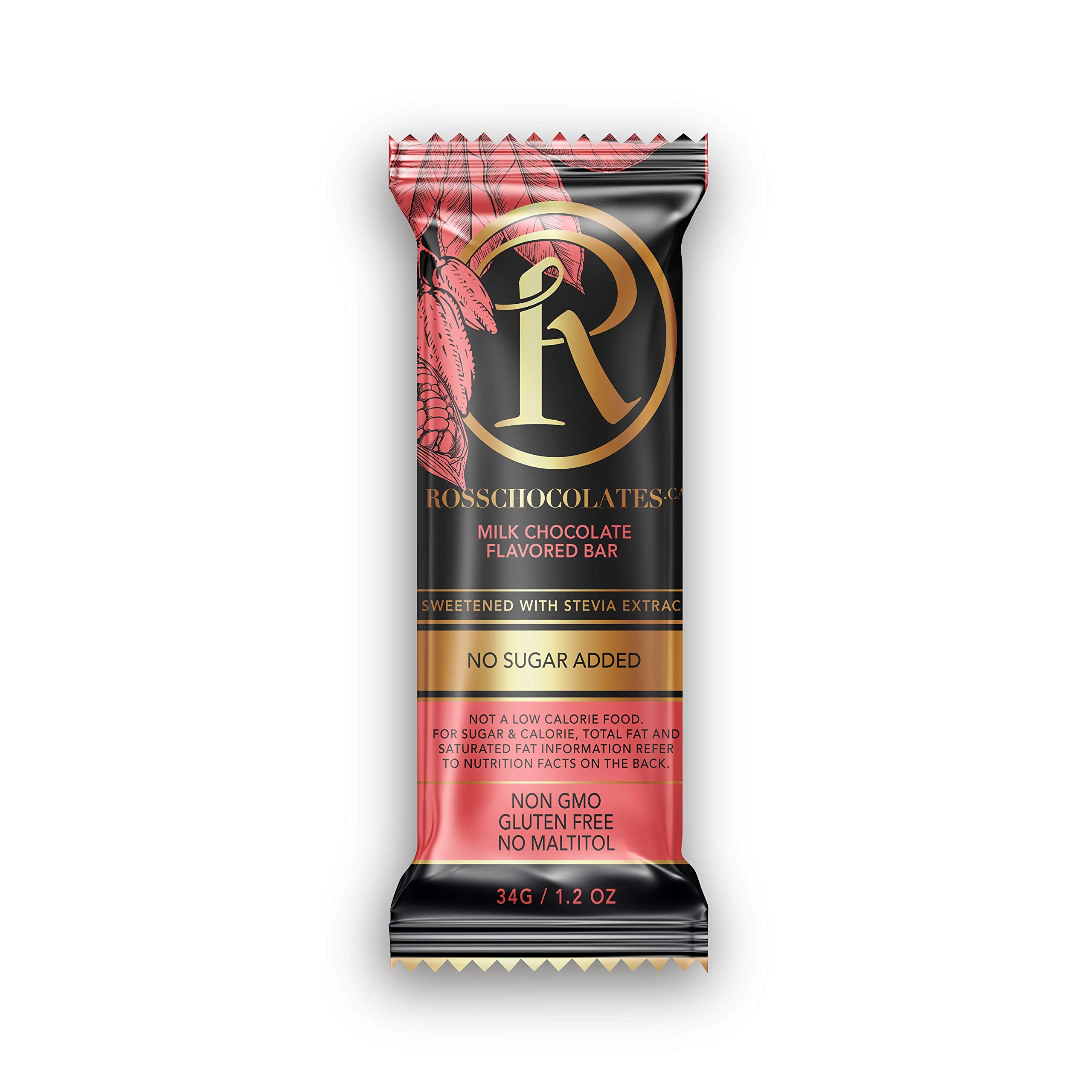 Buy Ross Chocolates – Milk Chocolate Bar | Gourmet | Sweetened with ...