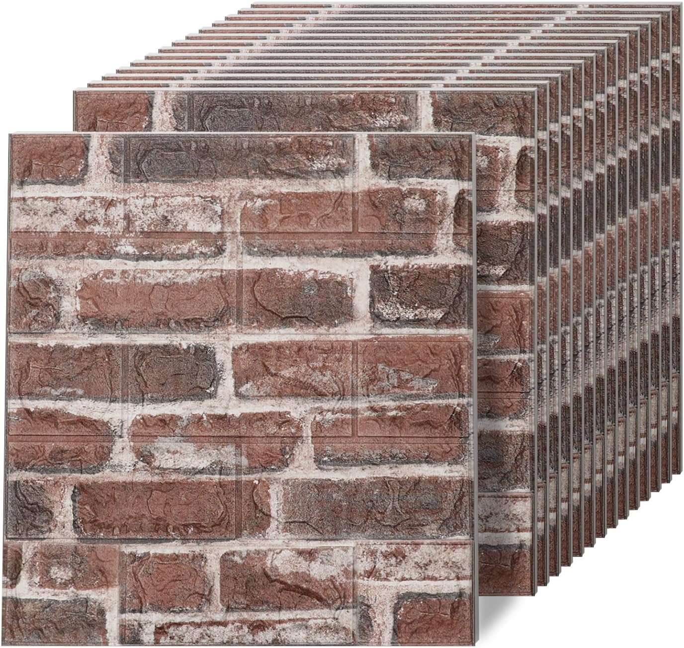 Amazon.com: Ultimate Premium Products | 3D Wall Panels | Natural Brick ...