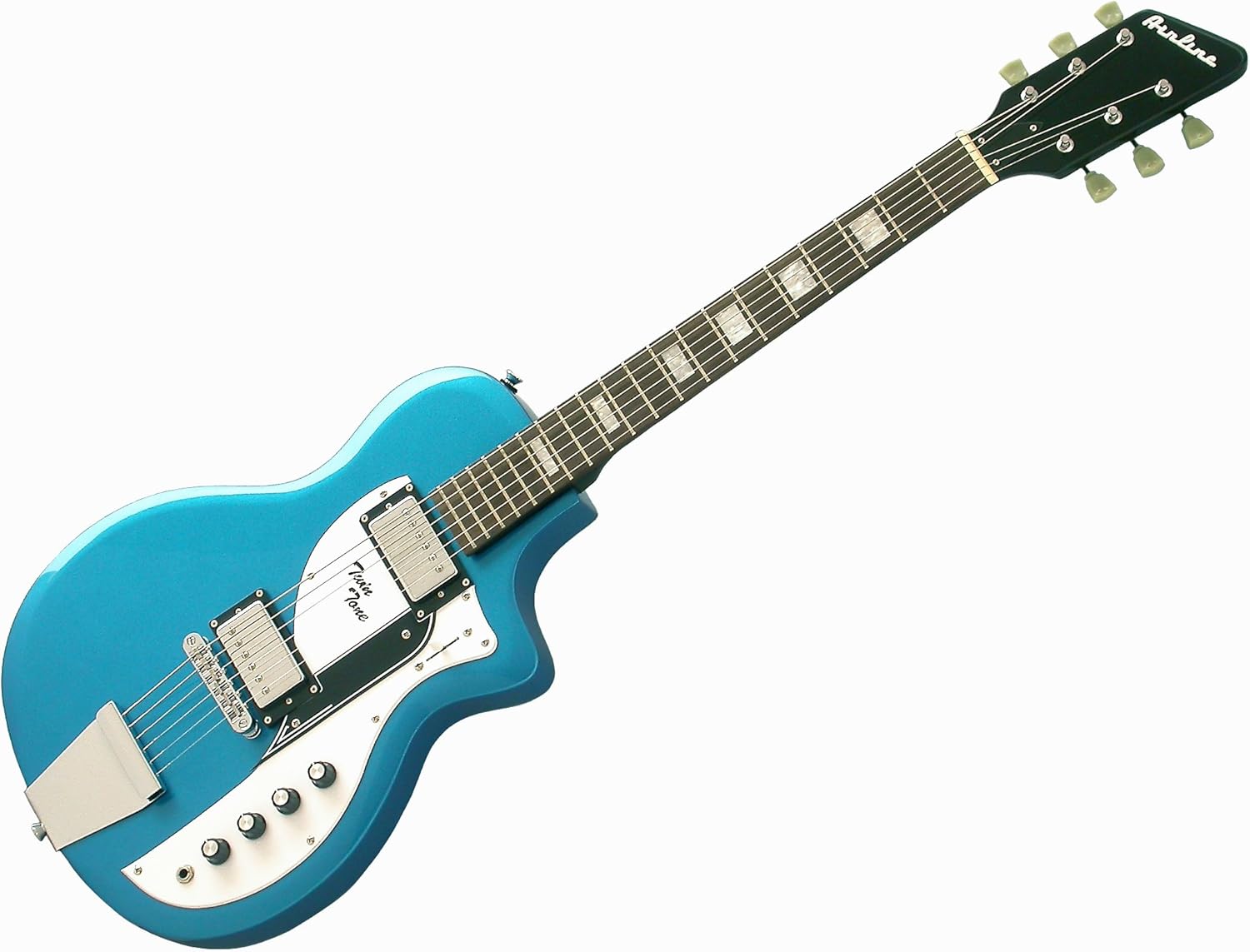 Amazon.com: Airline Twin Tone Metallic Blue : Musical Instruments