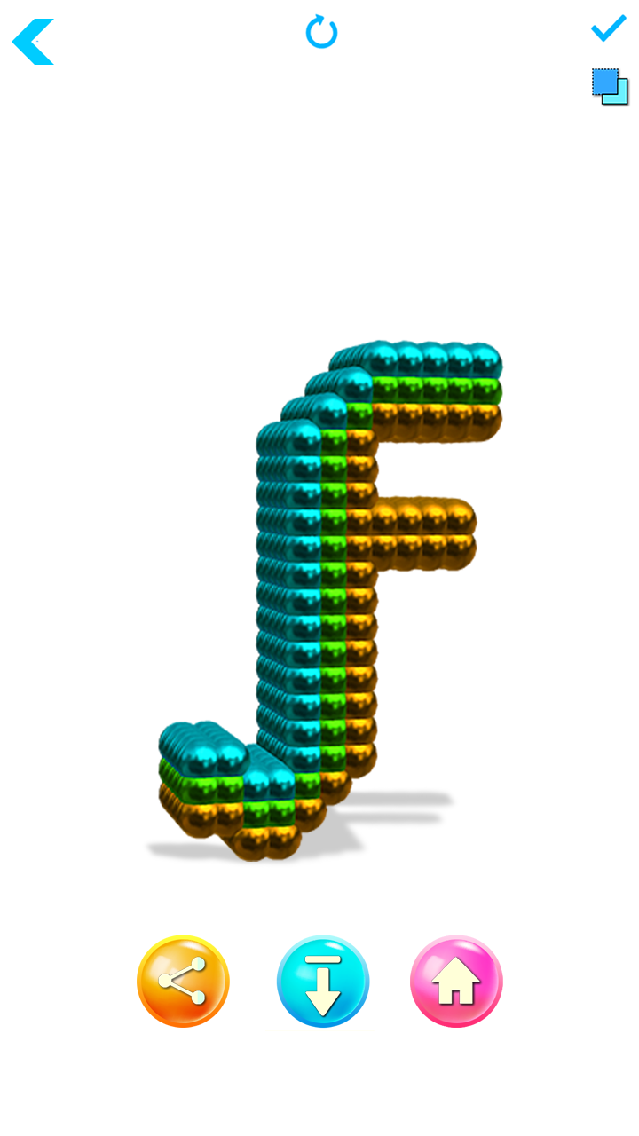 Alphabets Magnet World - Build by Magnetic Balls:Amazon.com:Appstore ...