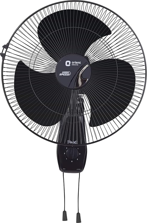 Buy Orient Electric Wall-47 Trendz 400mm High Speed Wall Fan (Slate ...