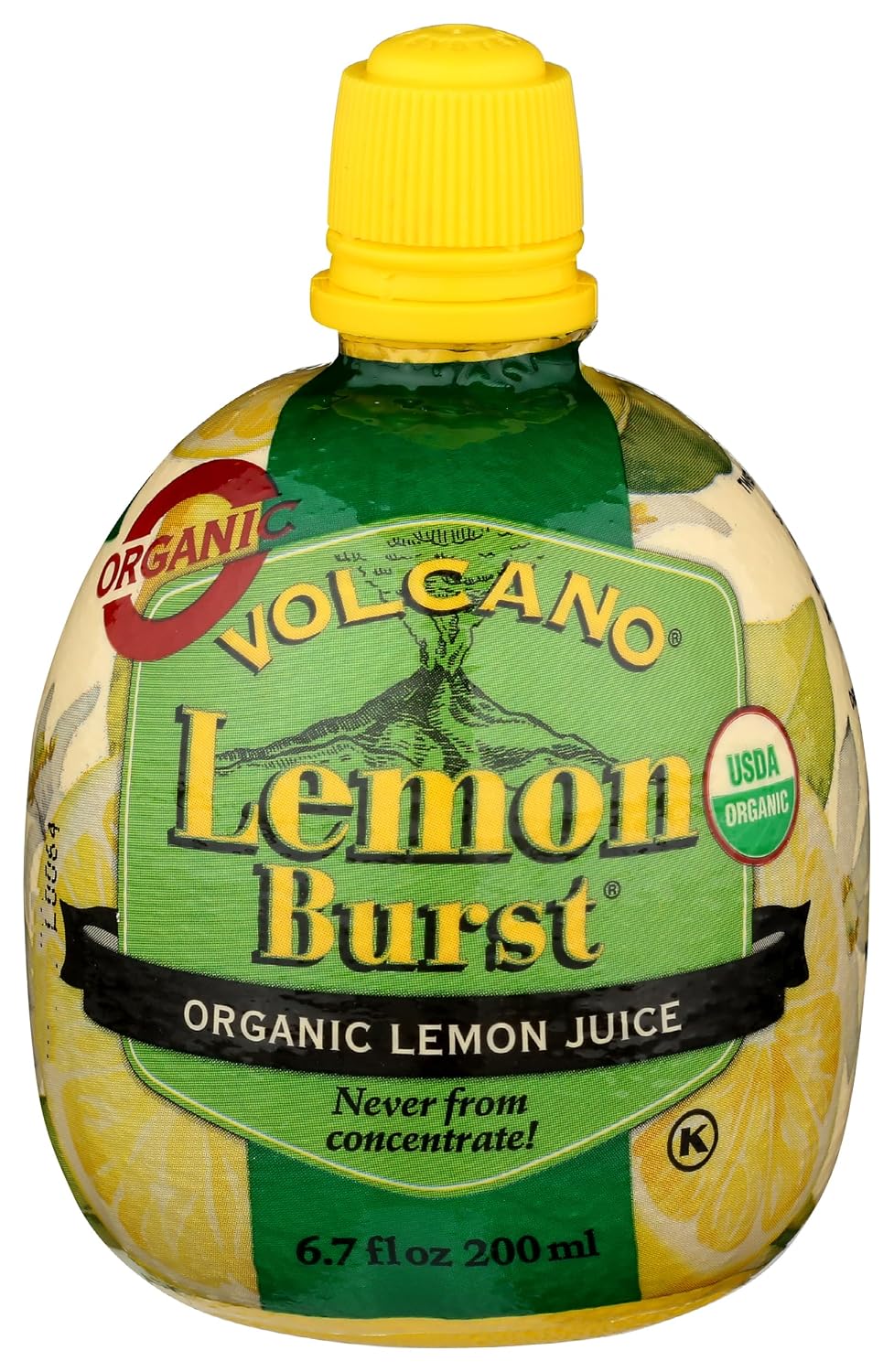 Amazon.com : Volcano Burst, Juice Lemon Burst Organic, 6.7 Fl Oz ...