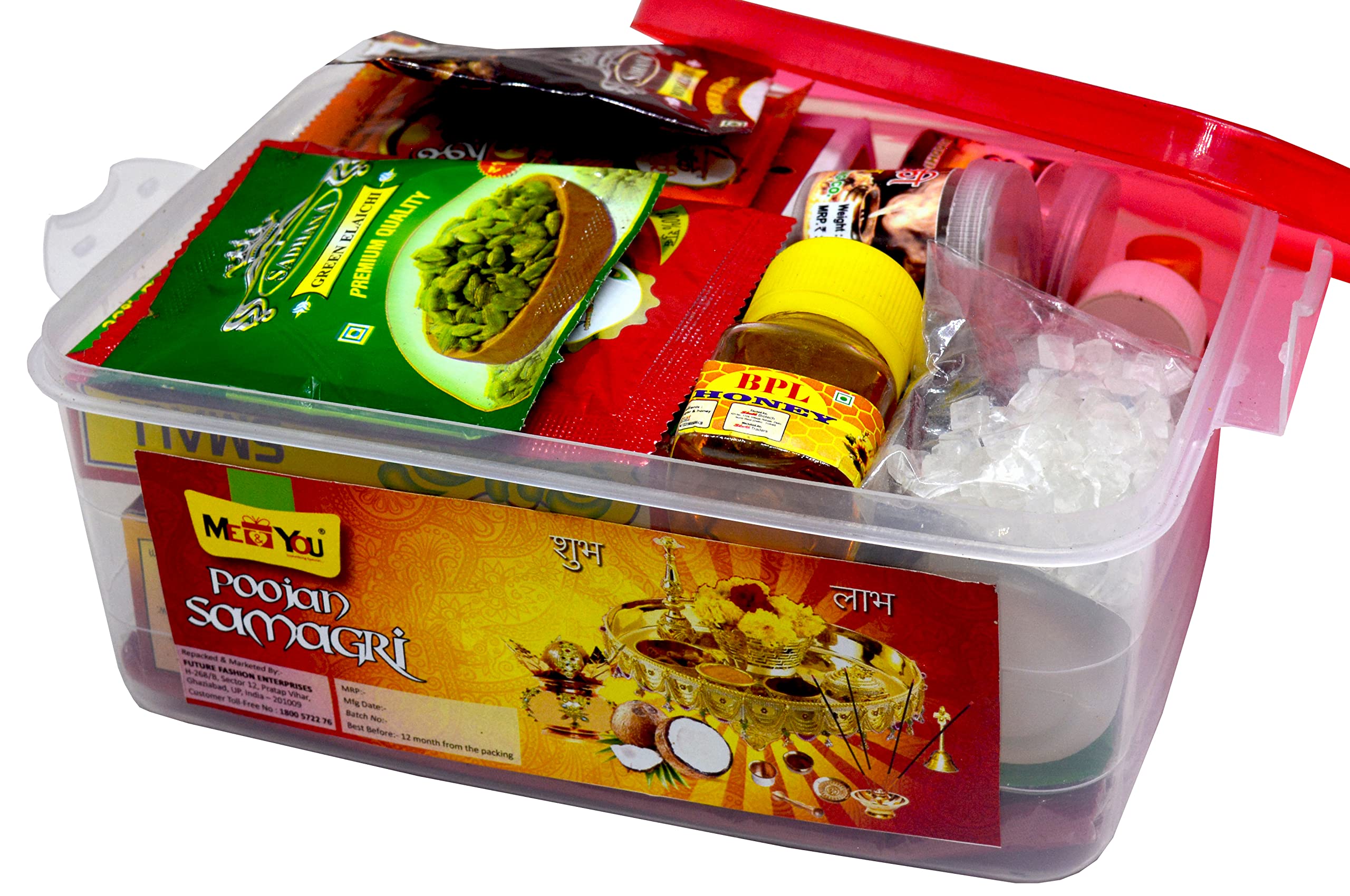 Buy ME & YOU All in One Pooja Kit with 25 Items - Pooja Items for ...