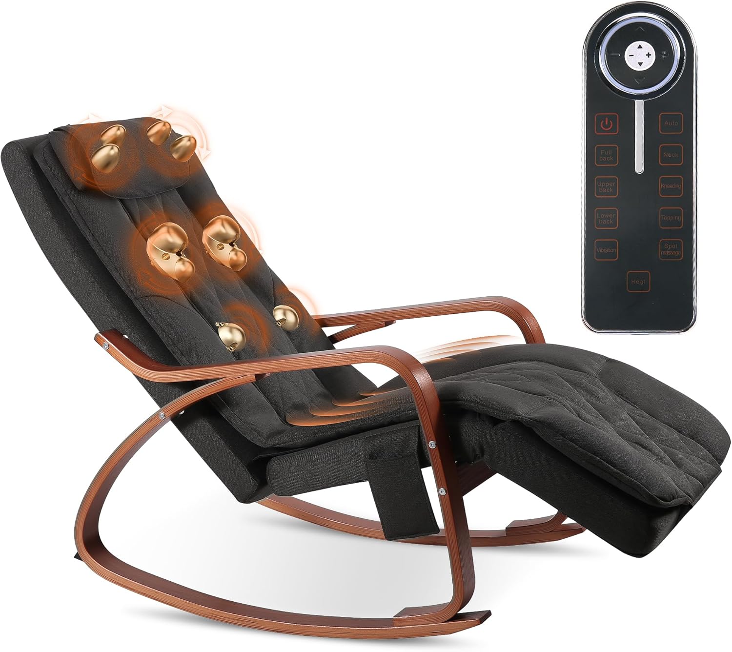 Amazon.com: Careboda Massage Rocking Chair, Shiatsu Back and Neck ...