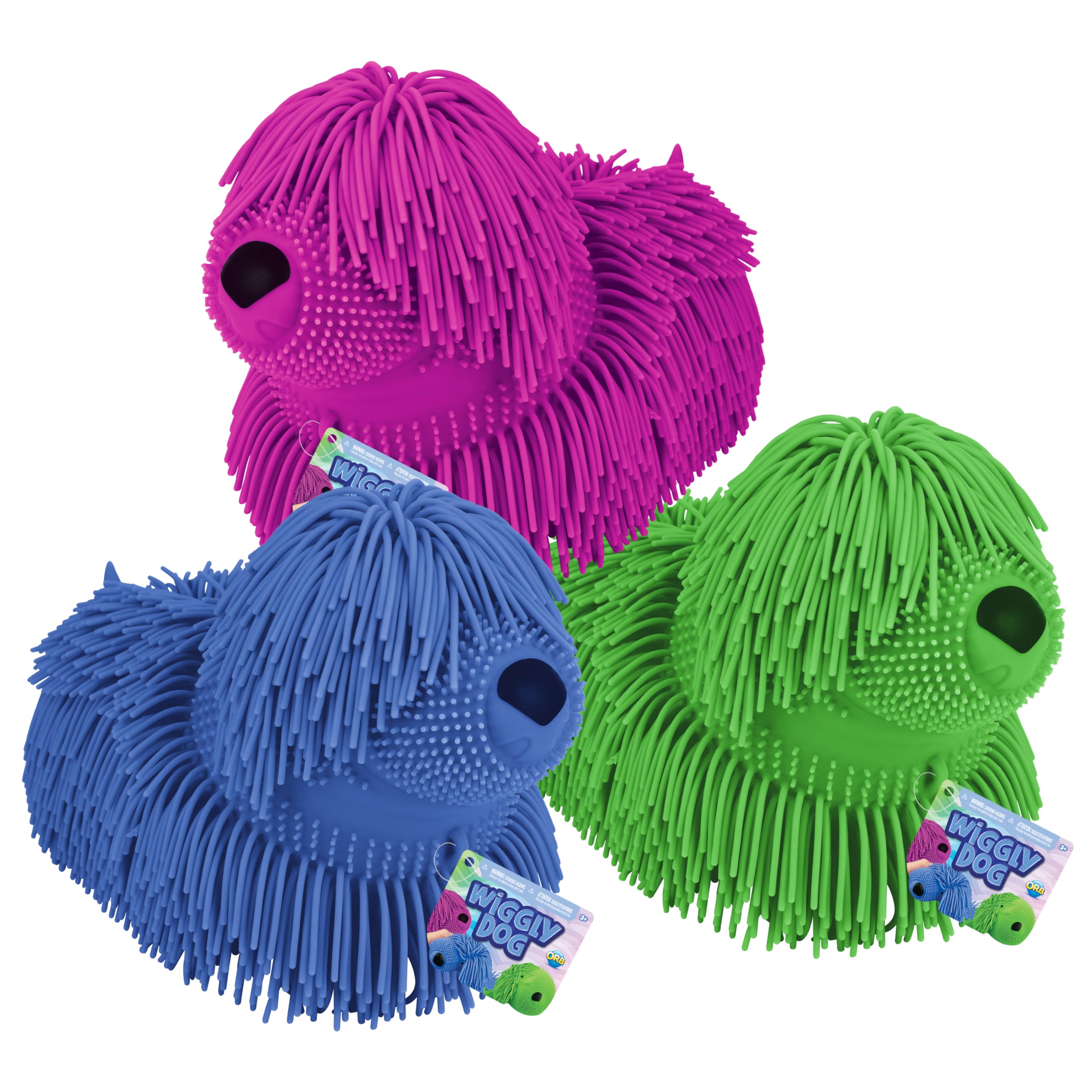Amazon.com: ORB Curiosities Squishy Dog Mega 3 Pack - Wiggle, Jiggle ...