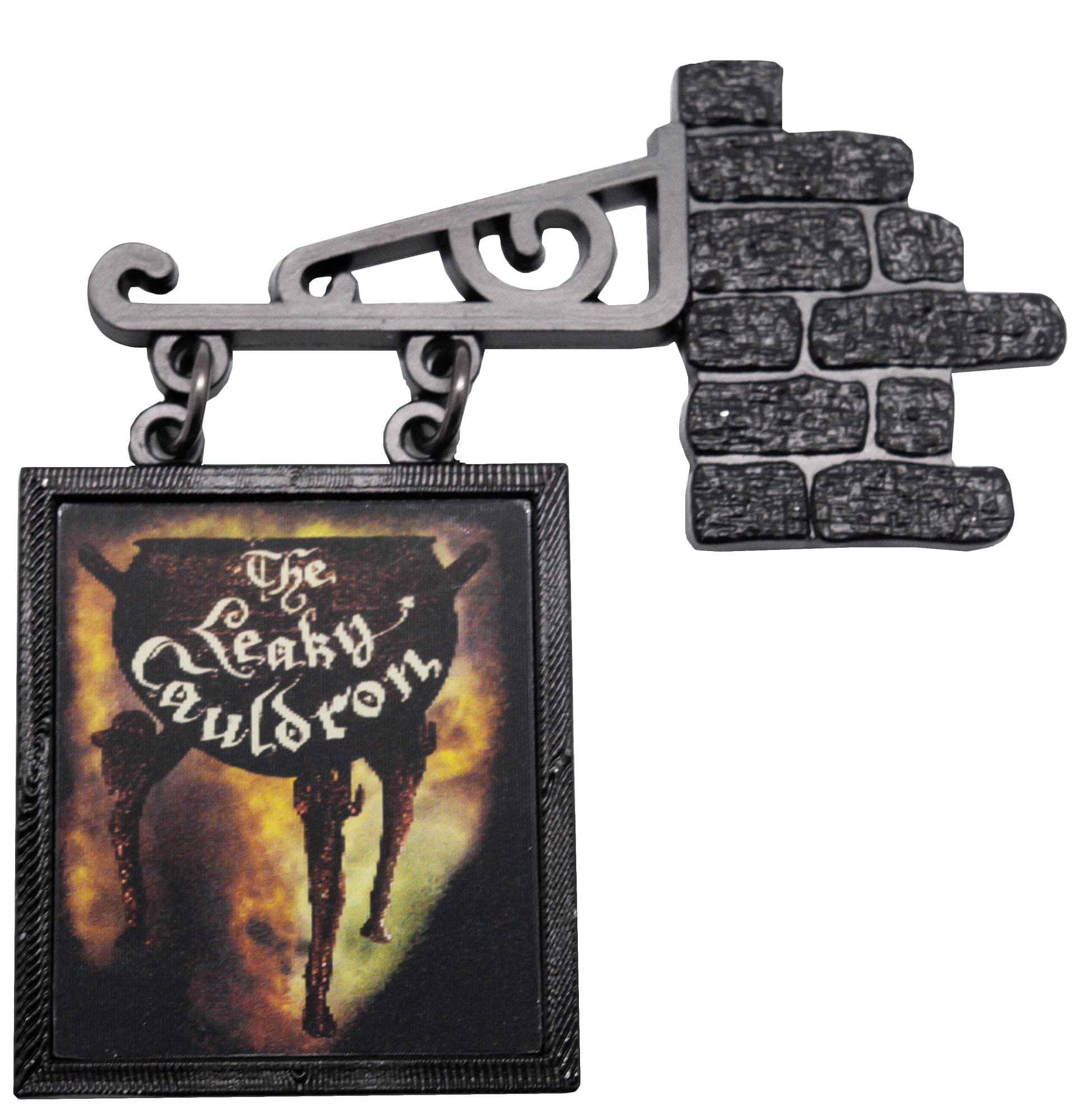 Licensed Harry Potter Leaky Cauldron Sign Fridge Magnet is made out of ...